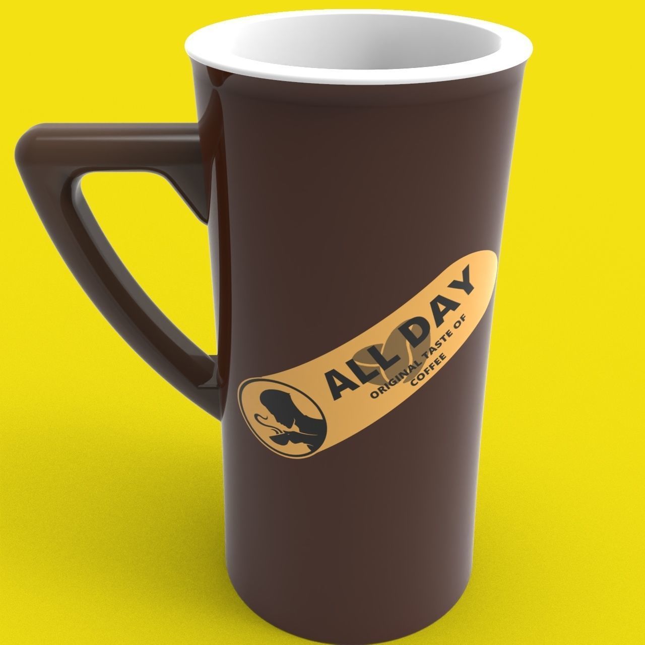 Coffee cups 3D model 3D printable | CGTrader