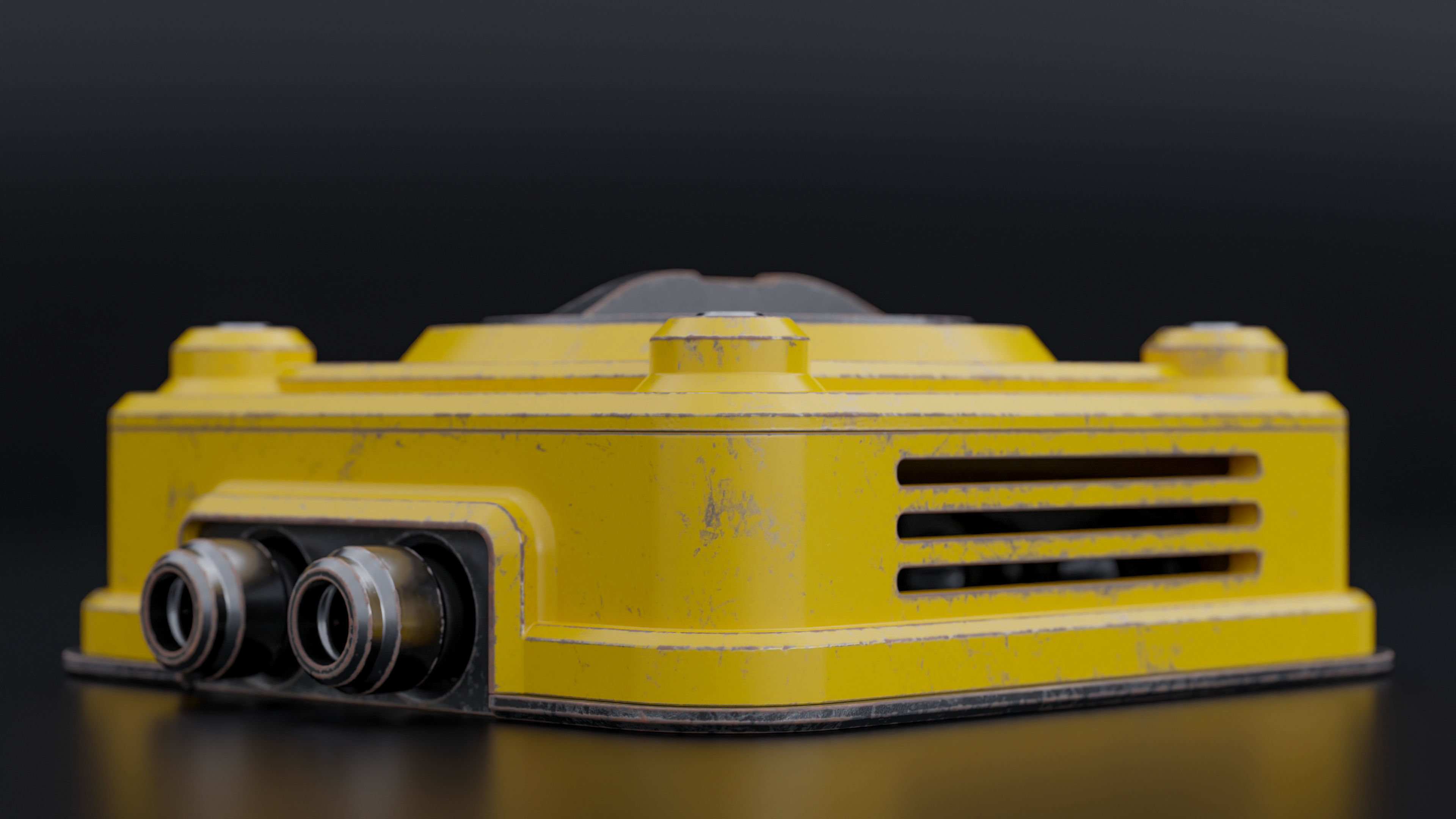 3D model Factory Electrical Switch 11x11x4 VR / AR / low-poly | CGTrader