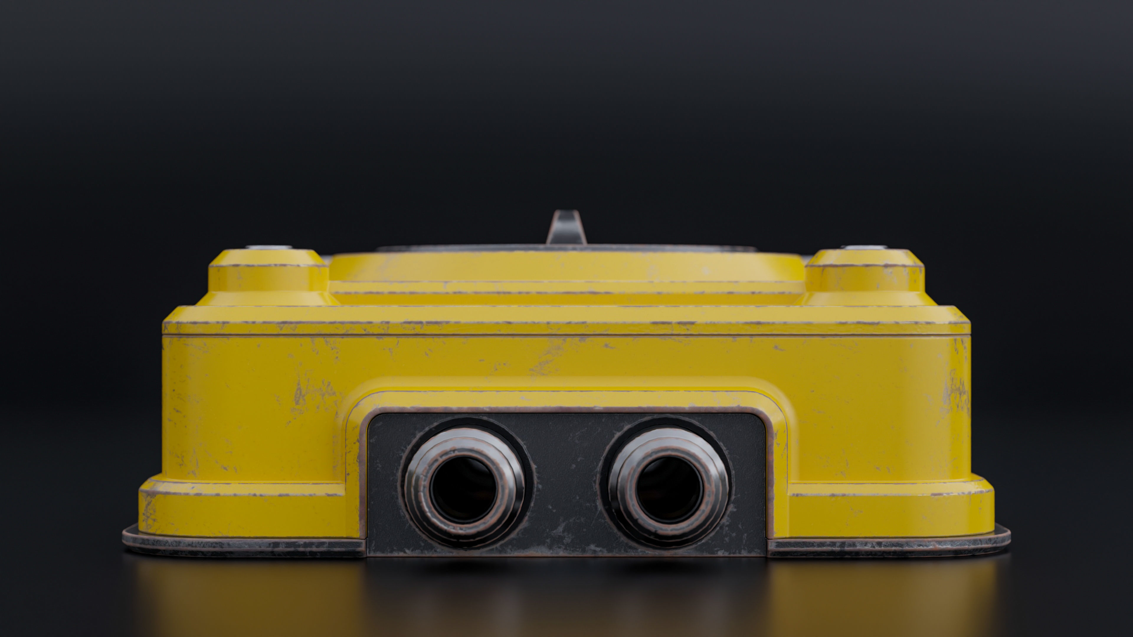 3D model Factory Electrical Switch 11x11x4 VR / AR / low-poly | CGTrader