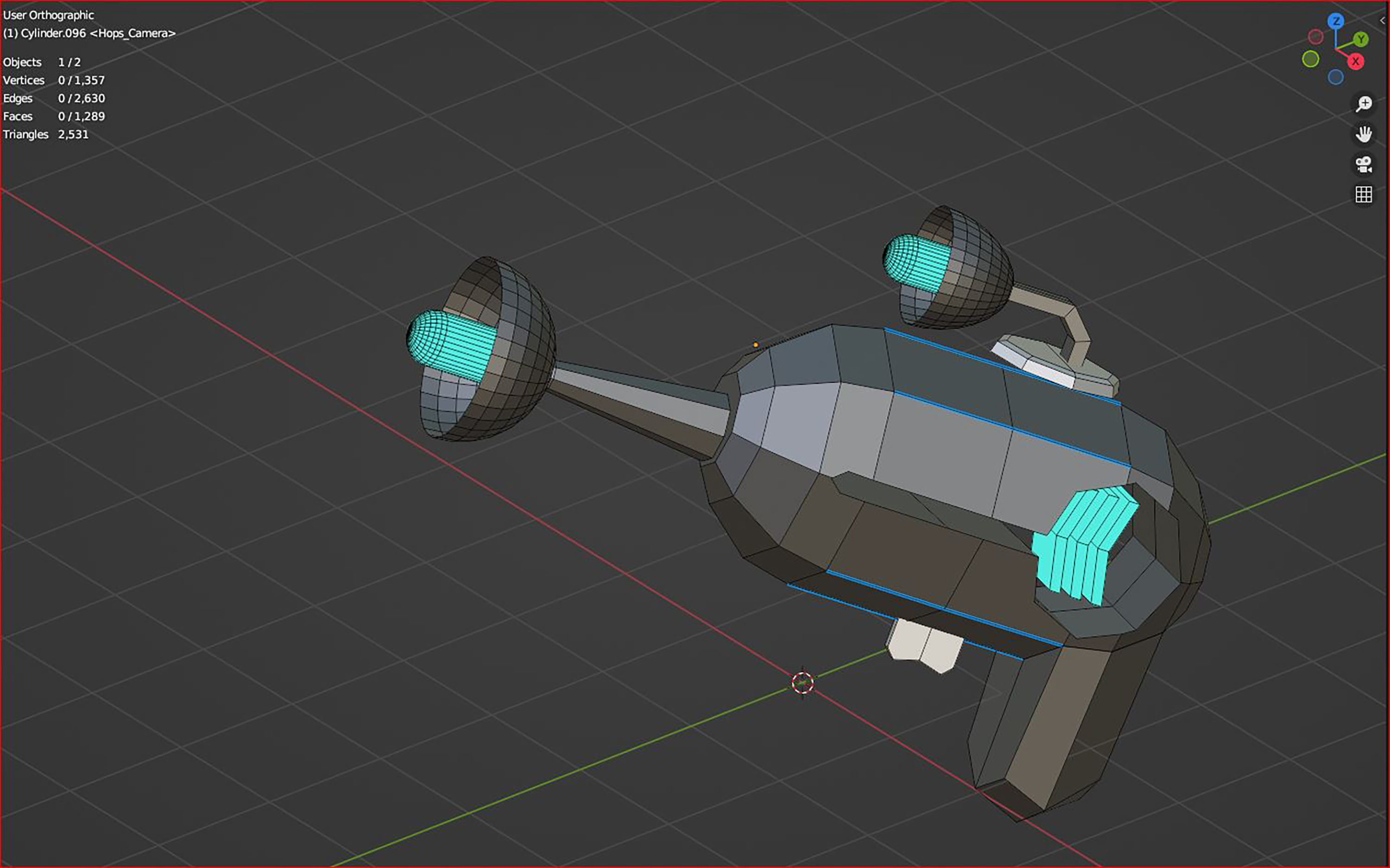 3d Pump SG Blaster low poly icon 3D model | CGTrader