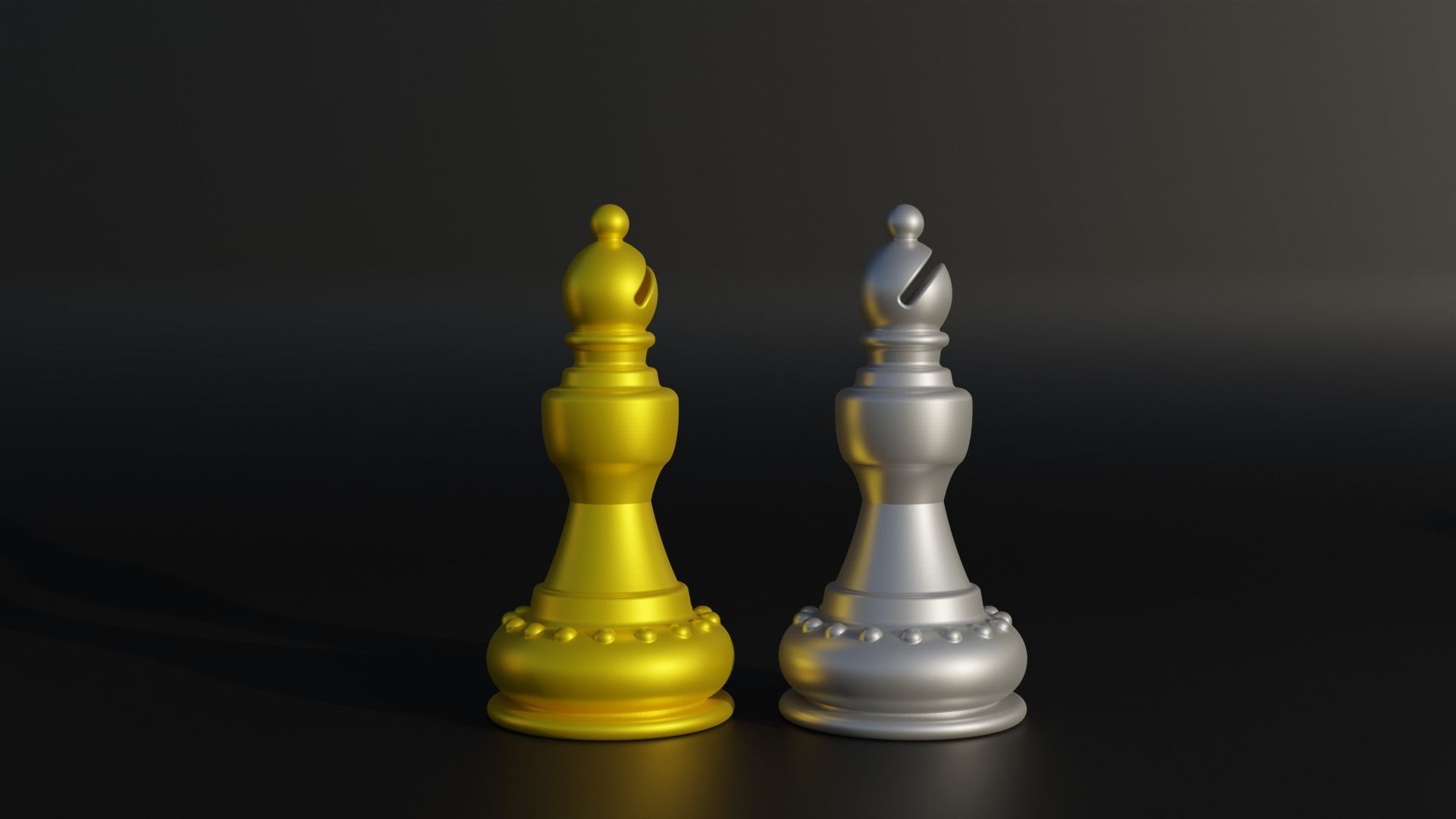 Knights Character Figure Chess Set - 8 Different Pieces 3D model 3D ...