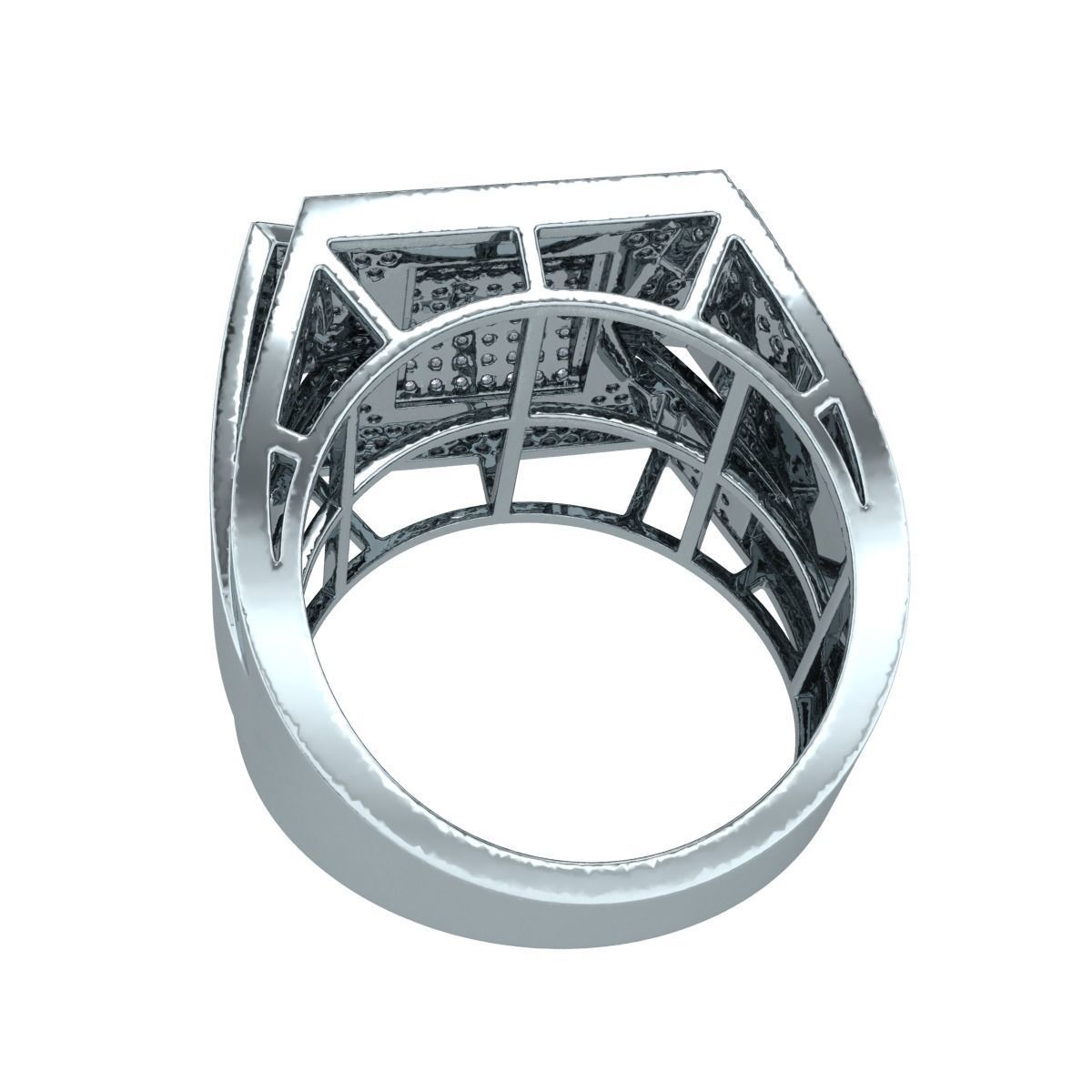 Mens ring-786 3D model 3D printable | CGTrader