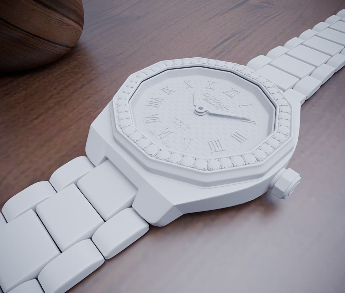 Detailed watch 3D model | CGTrader
