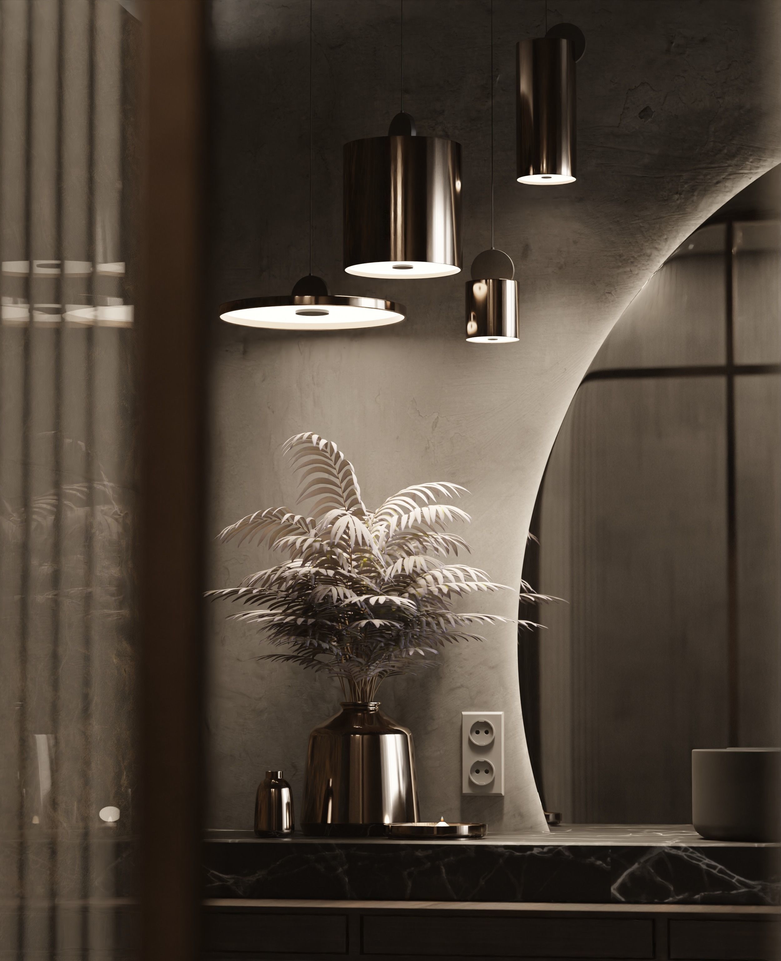 CheapModelz Bathroom Pinterest inspired design 3D model | CGTrader