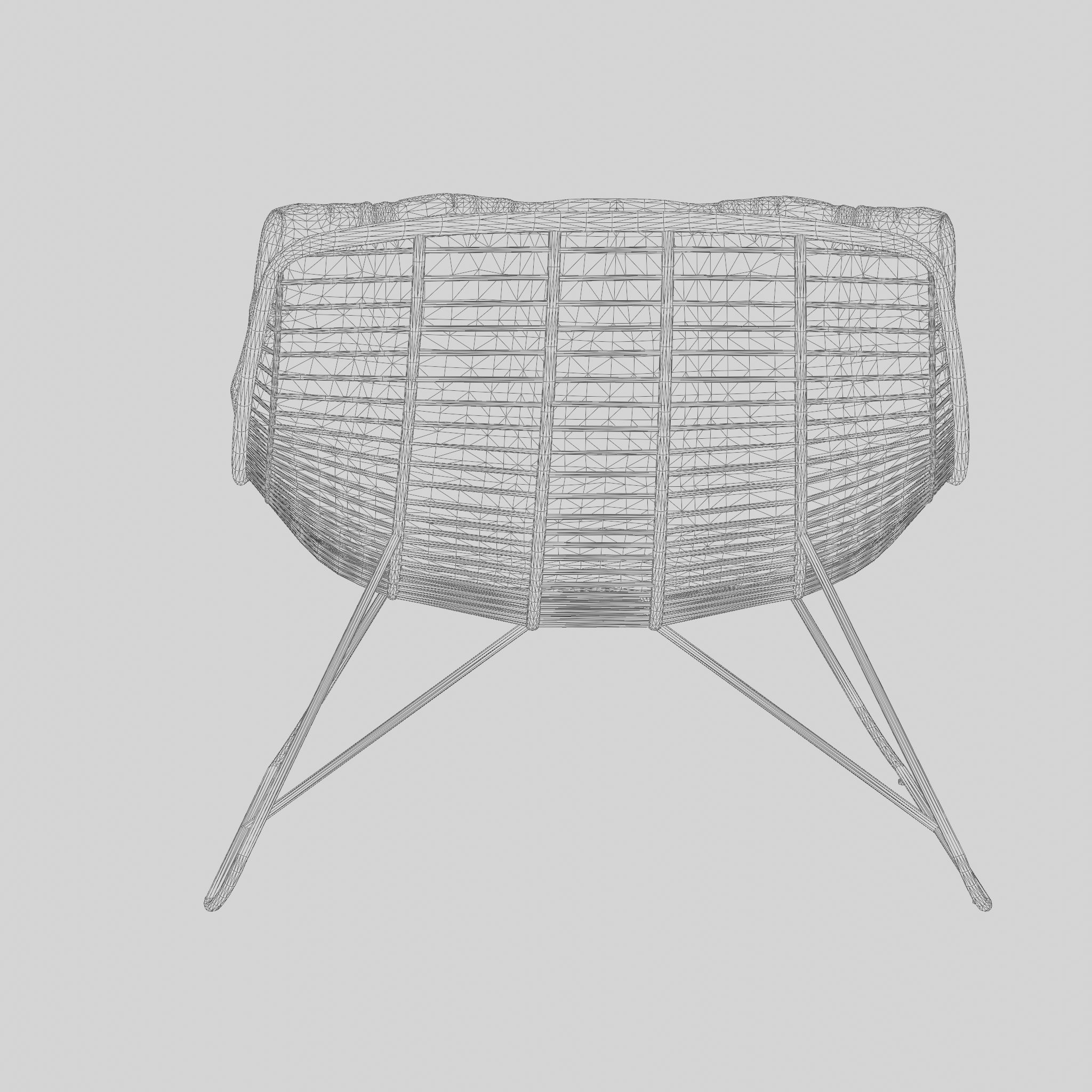 3D model Melbourne Relax Chair 3D Model VR / AR / low-poly | CGTrader