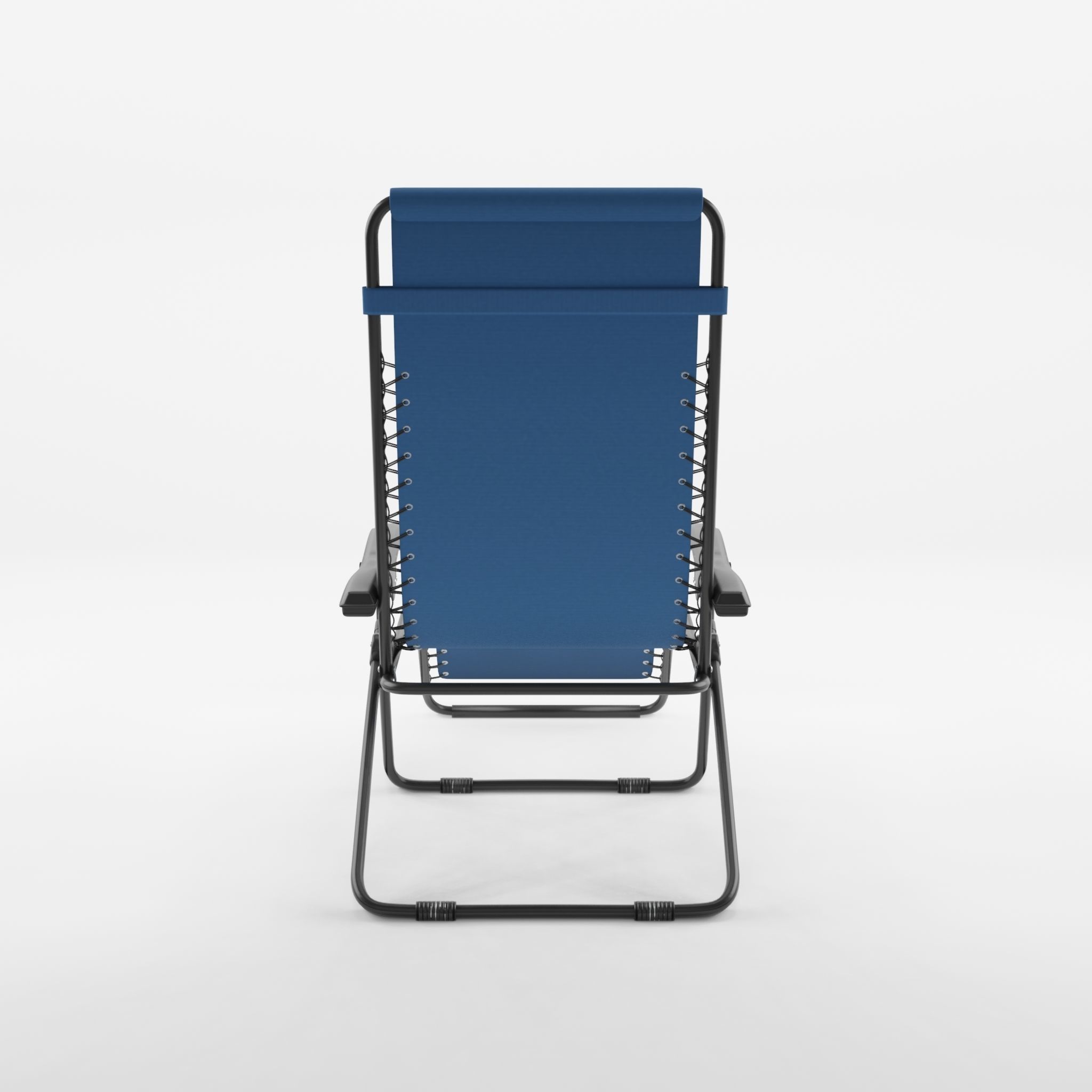 3D model Baden Baden Chair Blue 3D Model VR / AR / low-poly | CGTrader