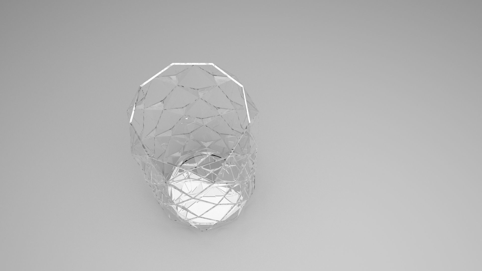 Vase With Diamonded Rhombus 3D model | CGTrader