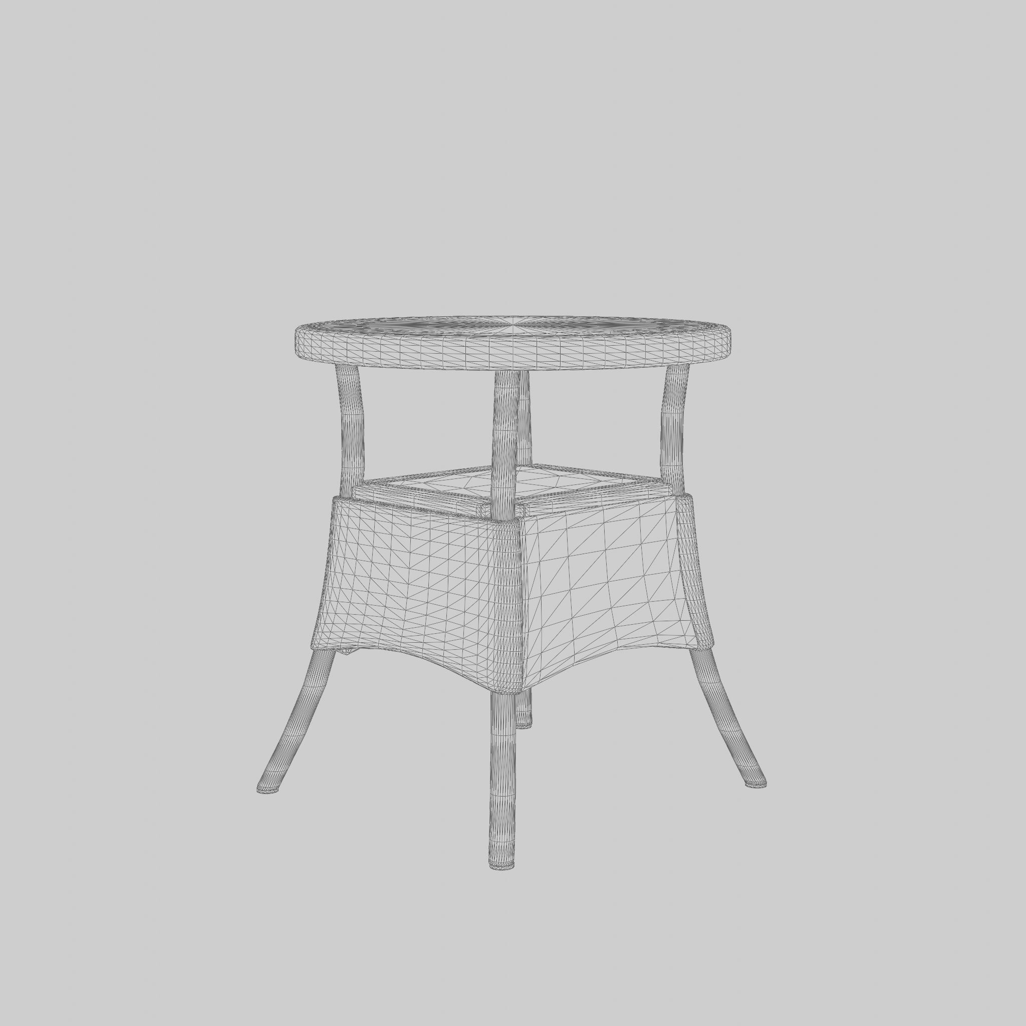 3D model Aruba Cafe Table 3D Model VR / AR / low-poly | CGTrader