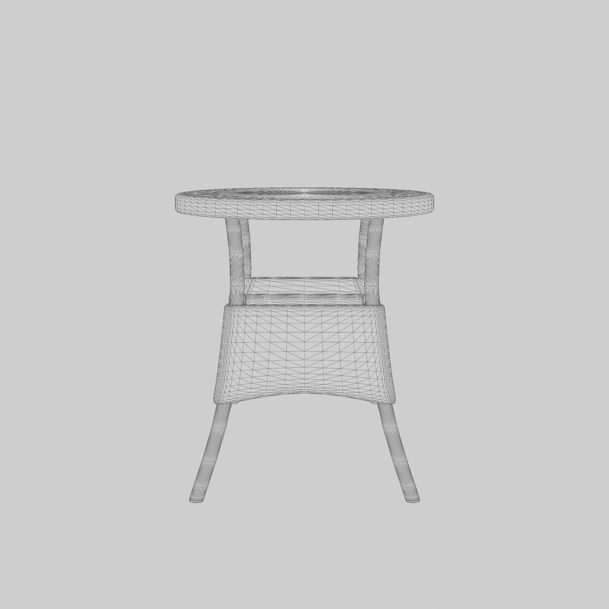 3D model Aruba Cafe Table 3D Model VR / AR / low-poly | CGTrader