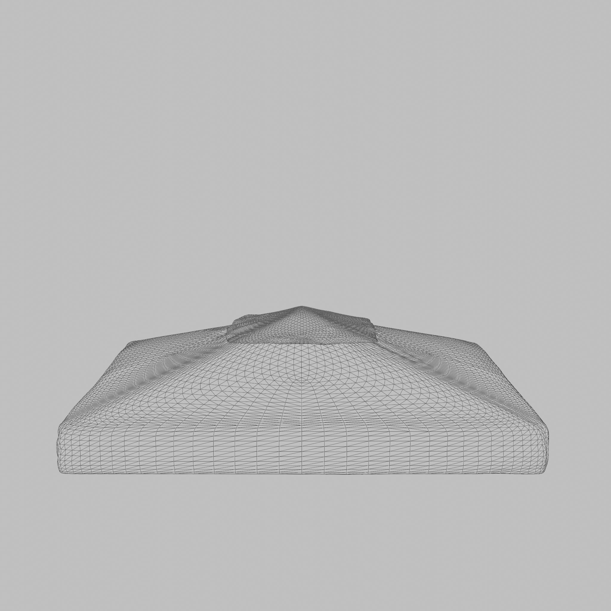 3D model Allround Roof Grey 3D Model VR / AR / low-poly | CGTrader