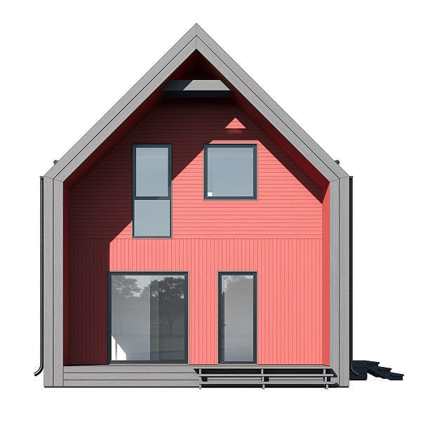 modular modern house 3D model | CGTrader