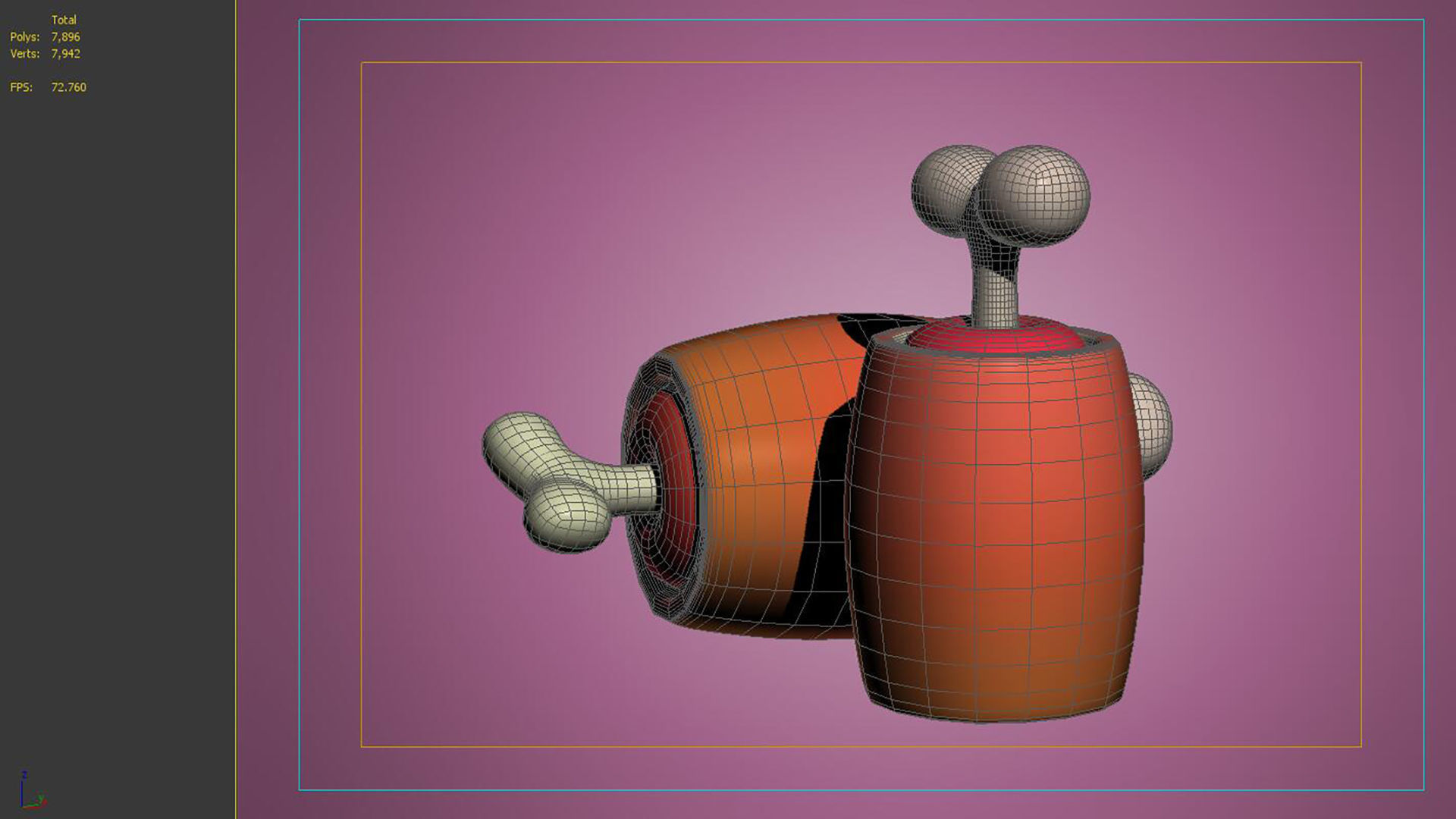 Ham in cartoon style Cartoon Ham Meat 3D model | CGTrader