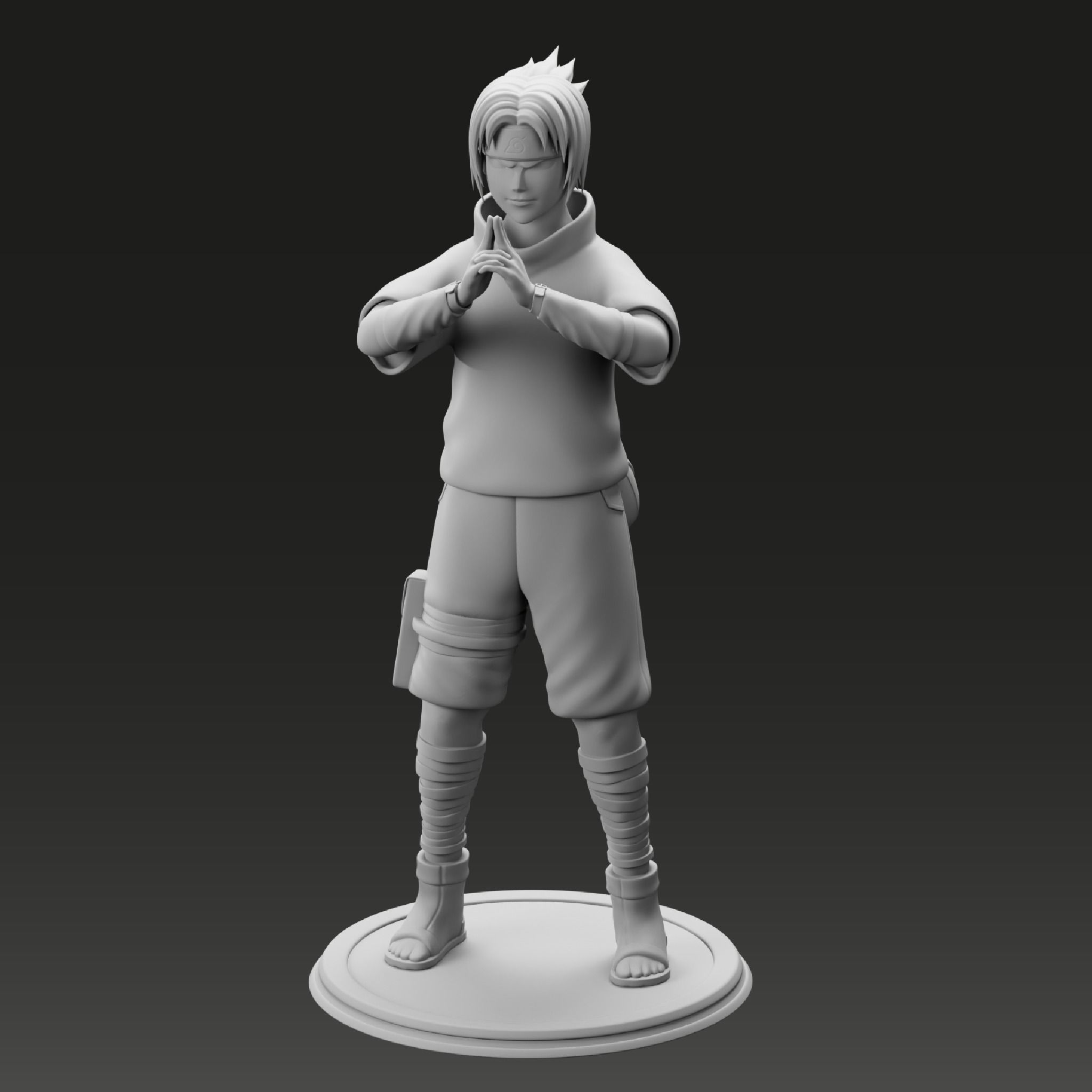 Sasuke Uchiha 3D model 3D printable | CGTrader