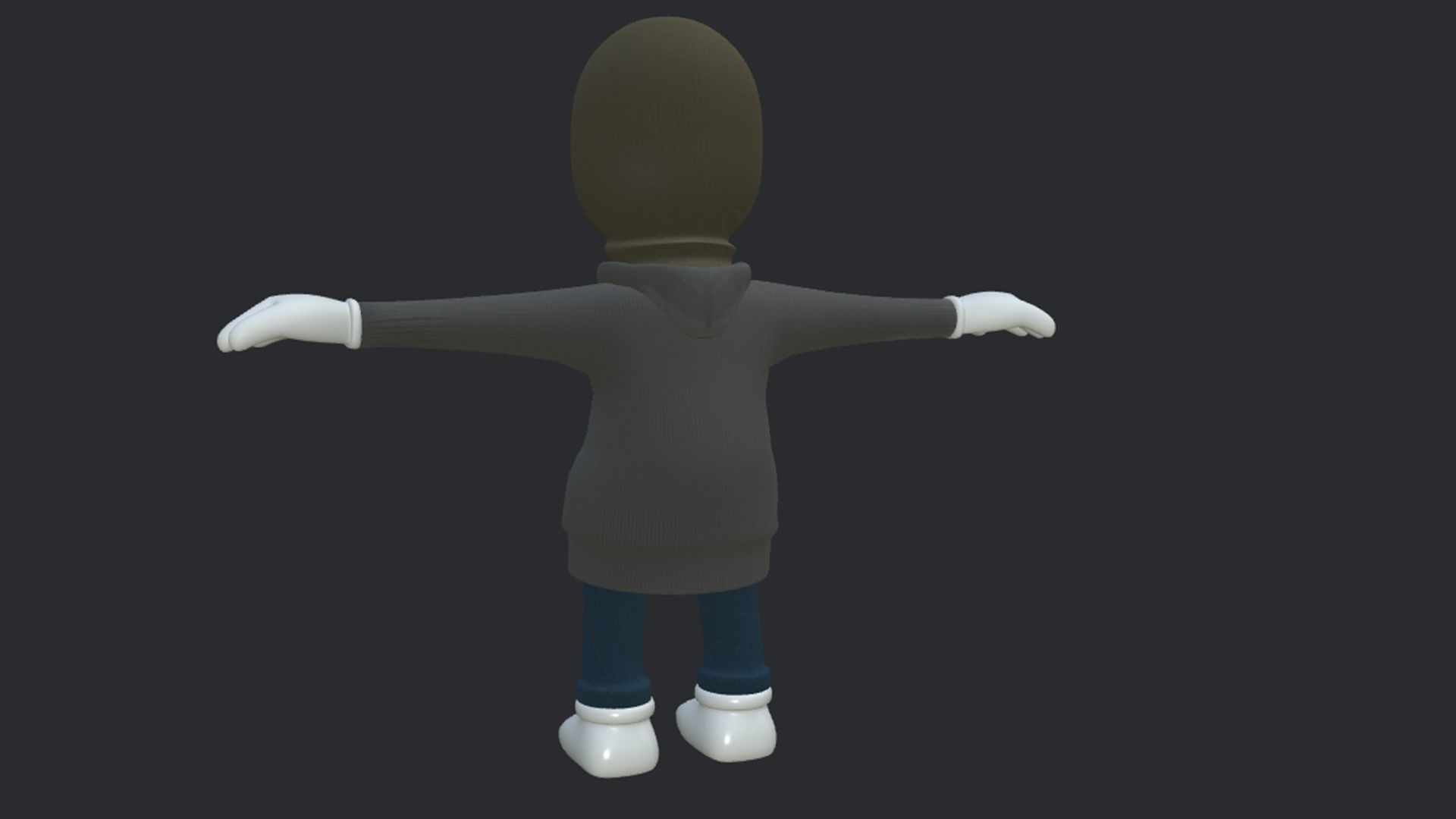 3D model Simple Attractive Character VR / AR / low-poly | CGTrader
