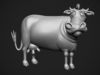Cartoon Cow Relief 3D model 3D printable | CGTrader