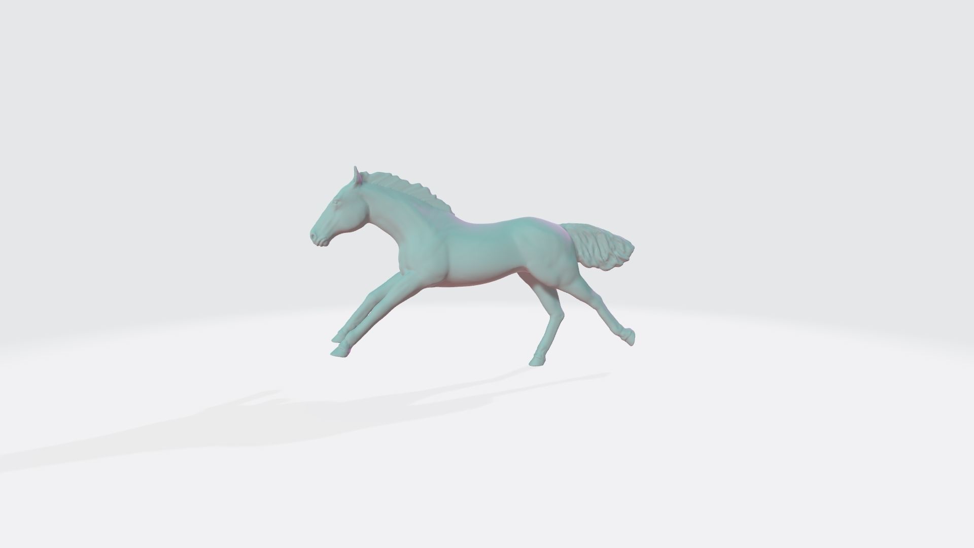 Horse in Galloping pose I Ready for 3d print model 3D model 3D ...