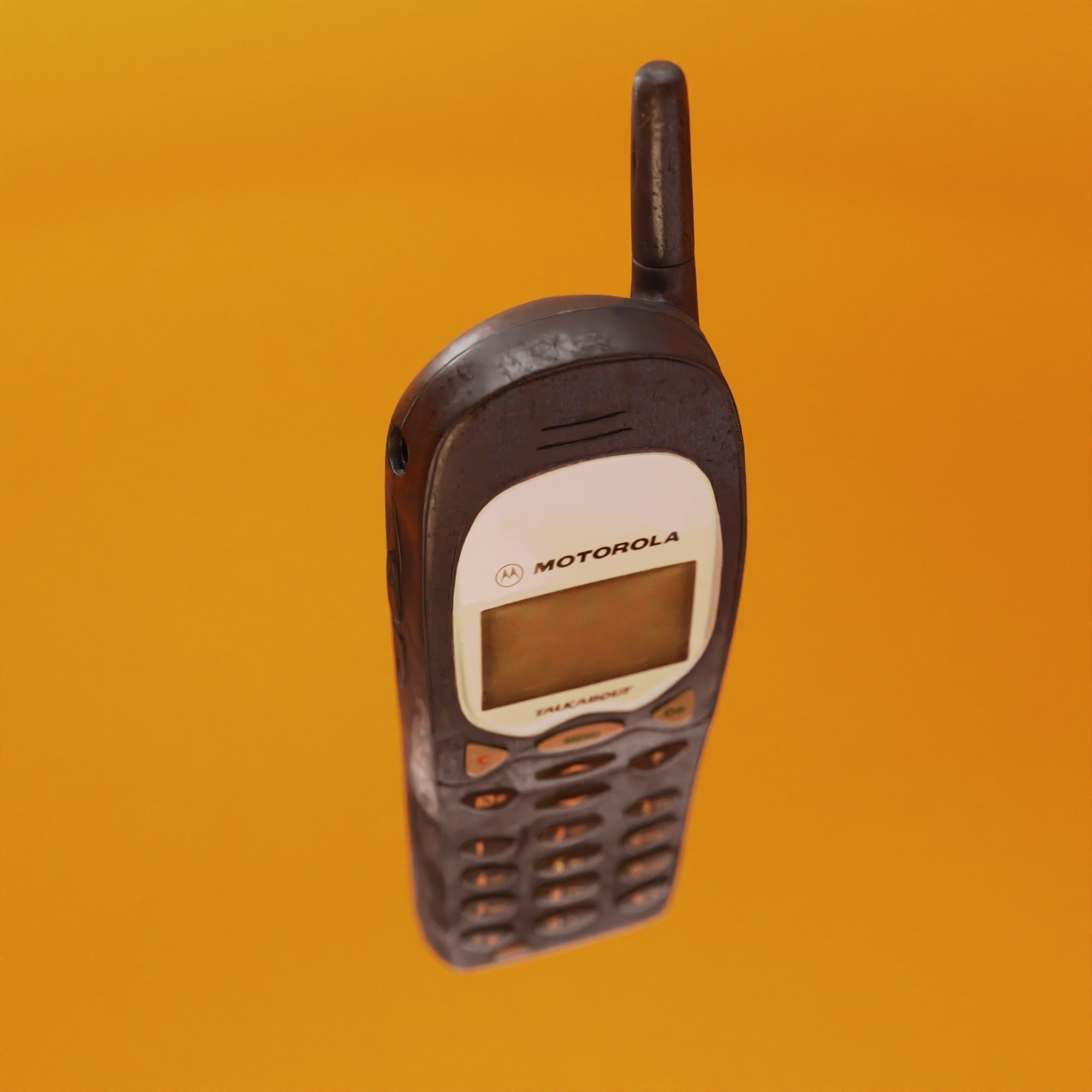 Motorola talkabout 2000s telephone 3D model | CGTrader