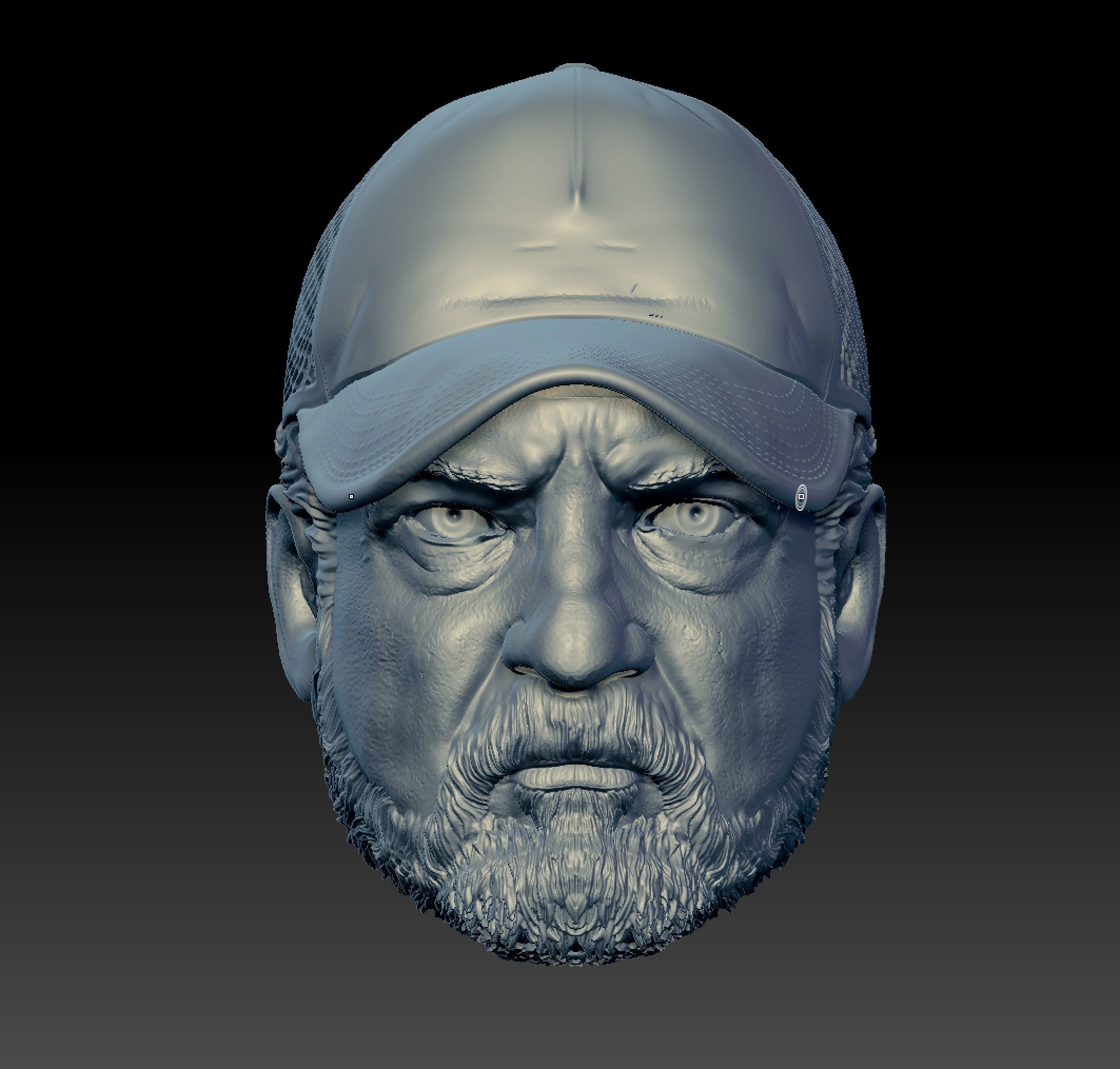 Bobby Singer Head 3D model 3D printable | CGTrader