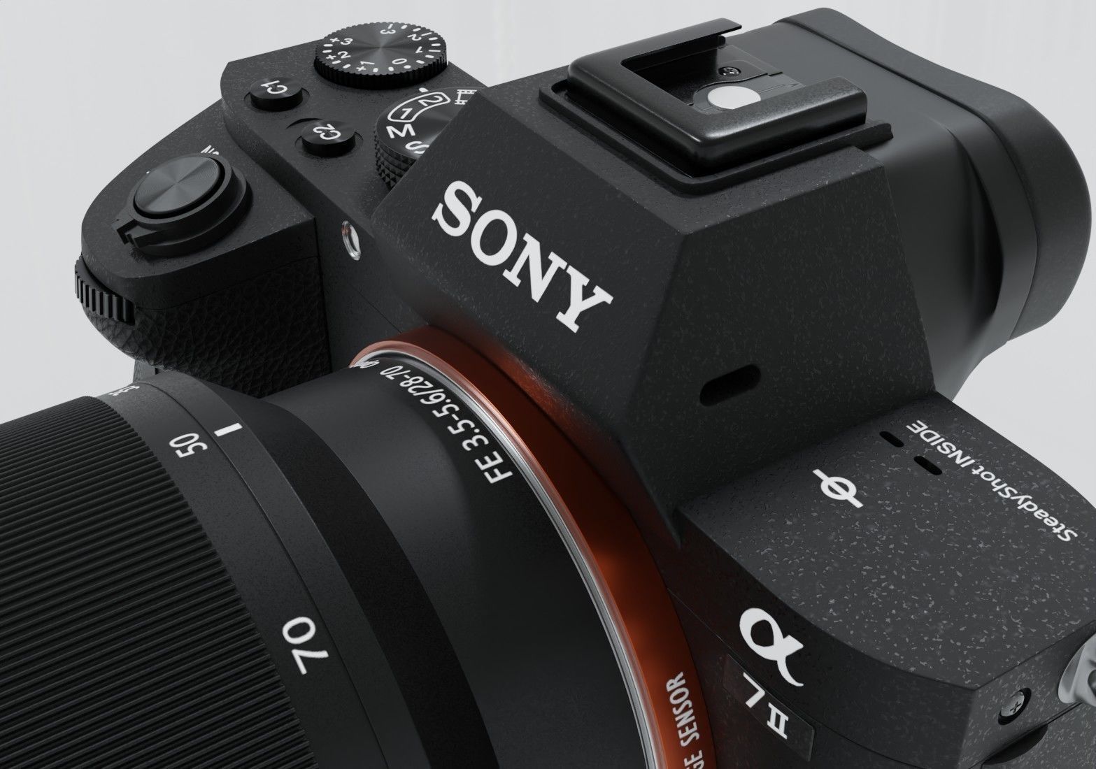 Sony Alpha 7 II with FE 28-70mm Lens Kit 3D model 3D model | CGTrader