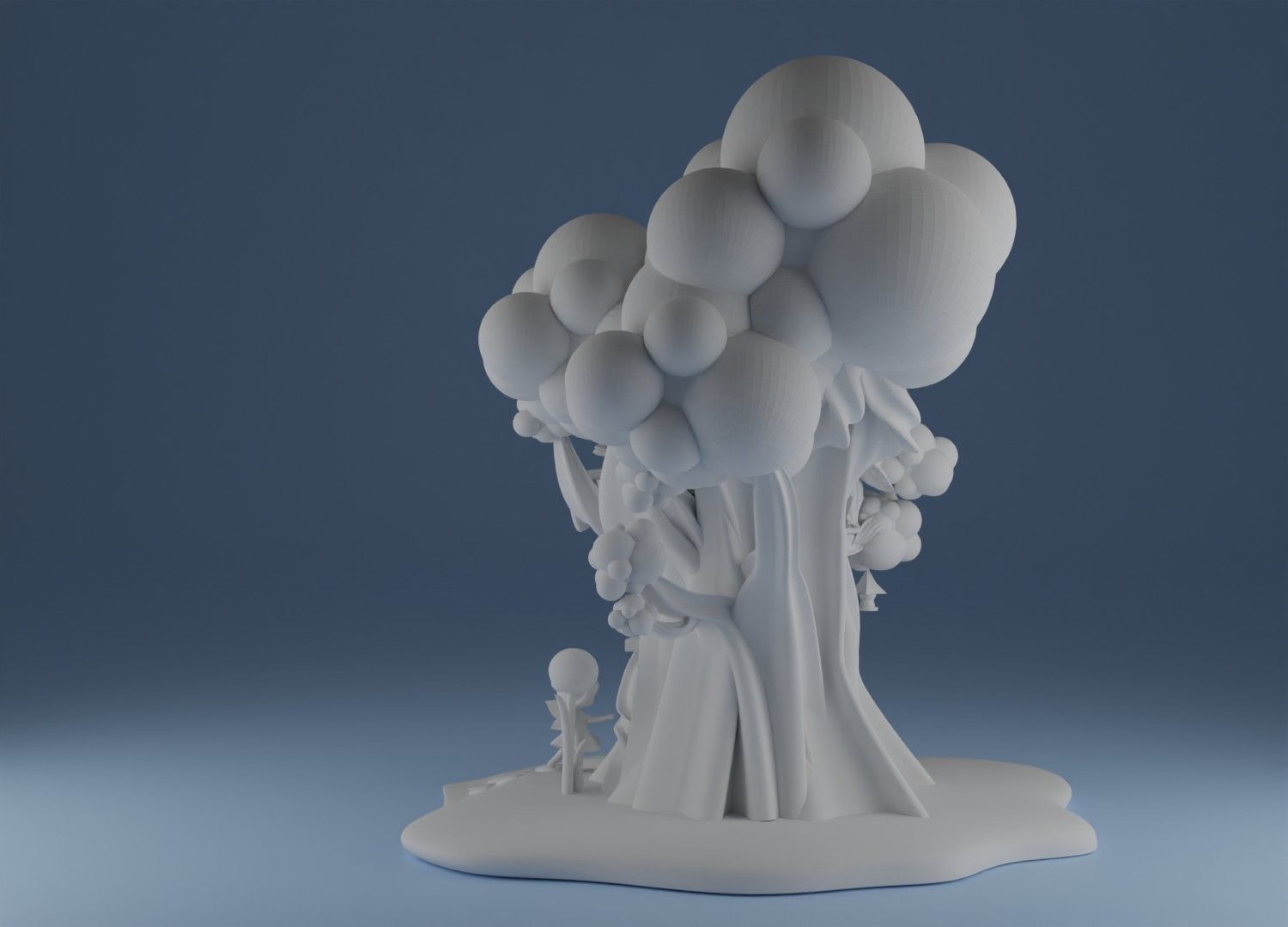 fairy tree house 3D model 3D printable | CGTrader