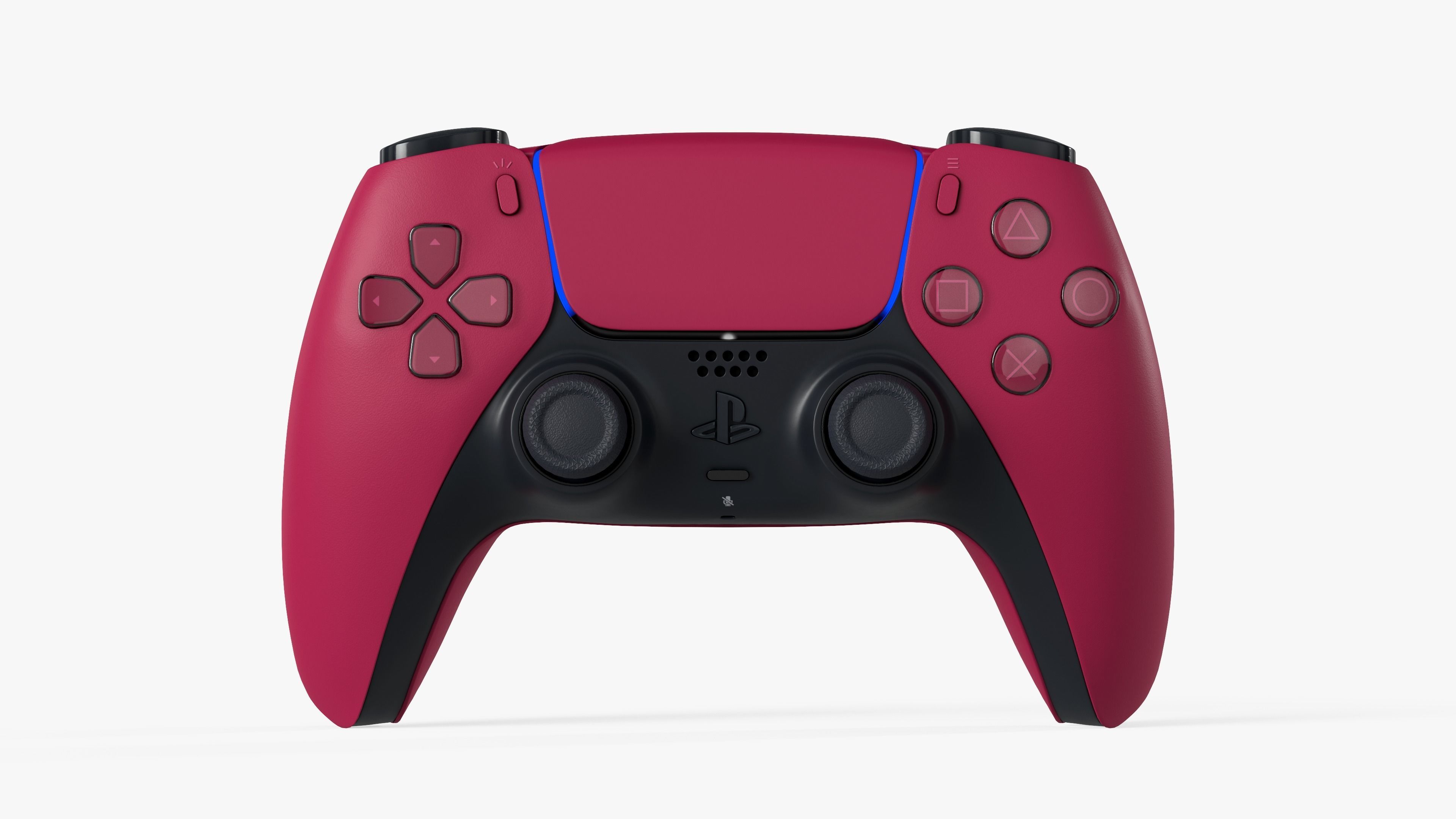 3D model Dualsense Cosmic Red VR / AR / low-poly | CGTrader