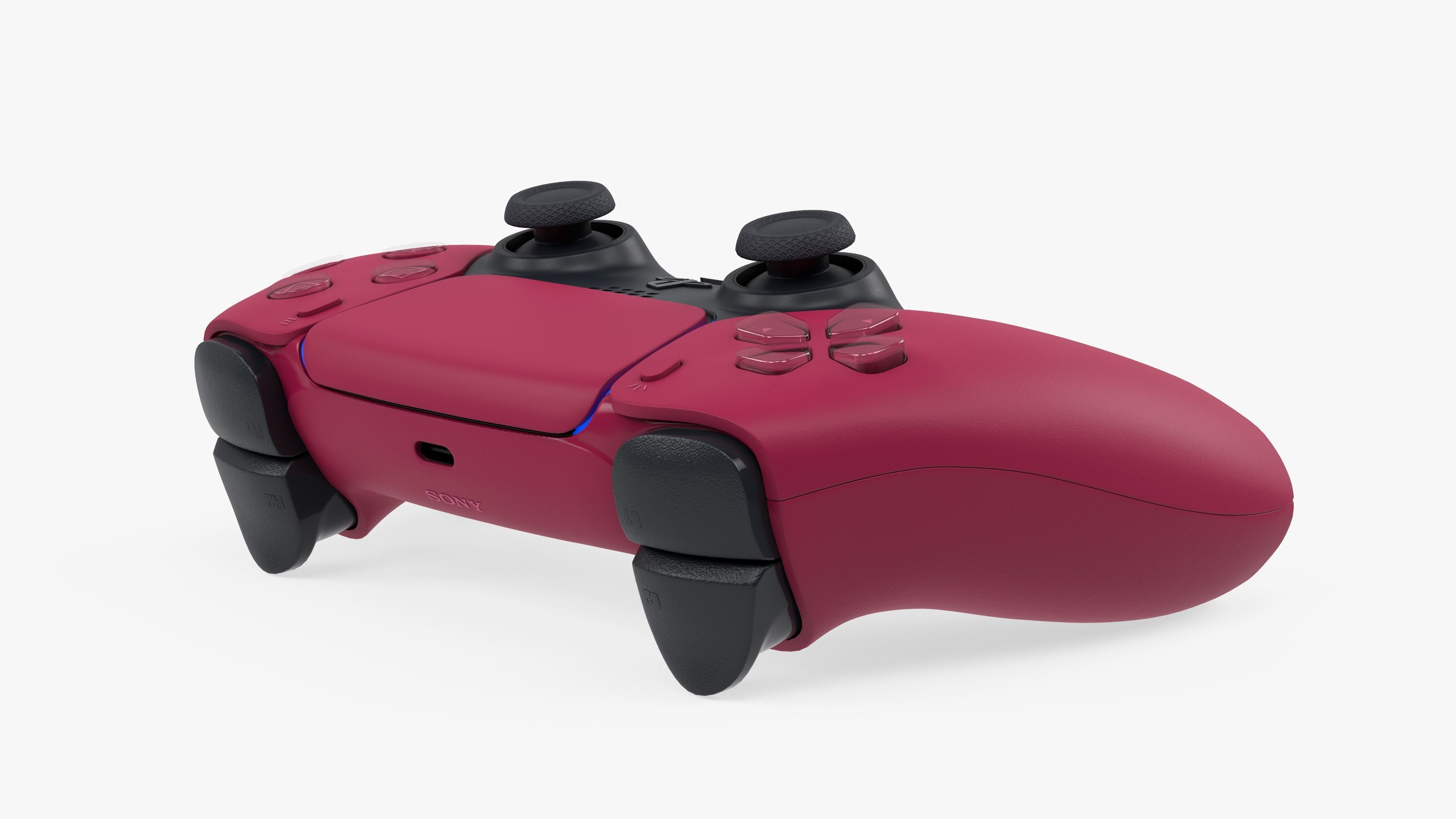 3D model Dualsense Cosmic Red VR / AR / low-poly | CGTrader