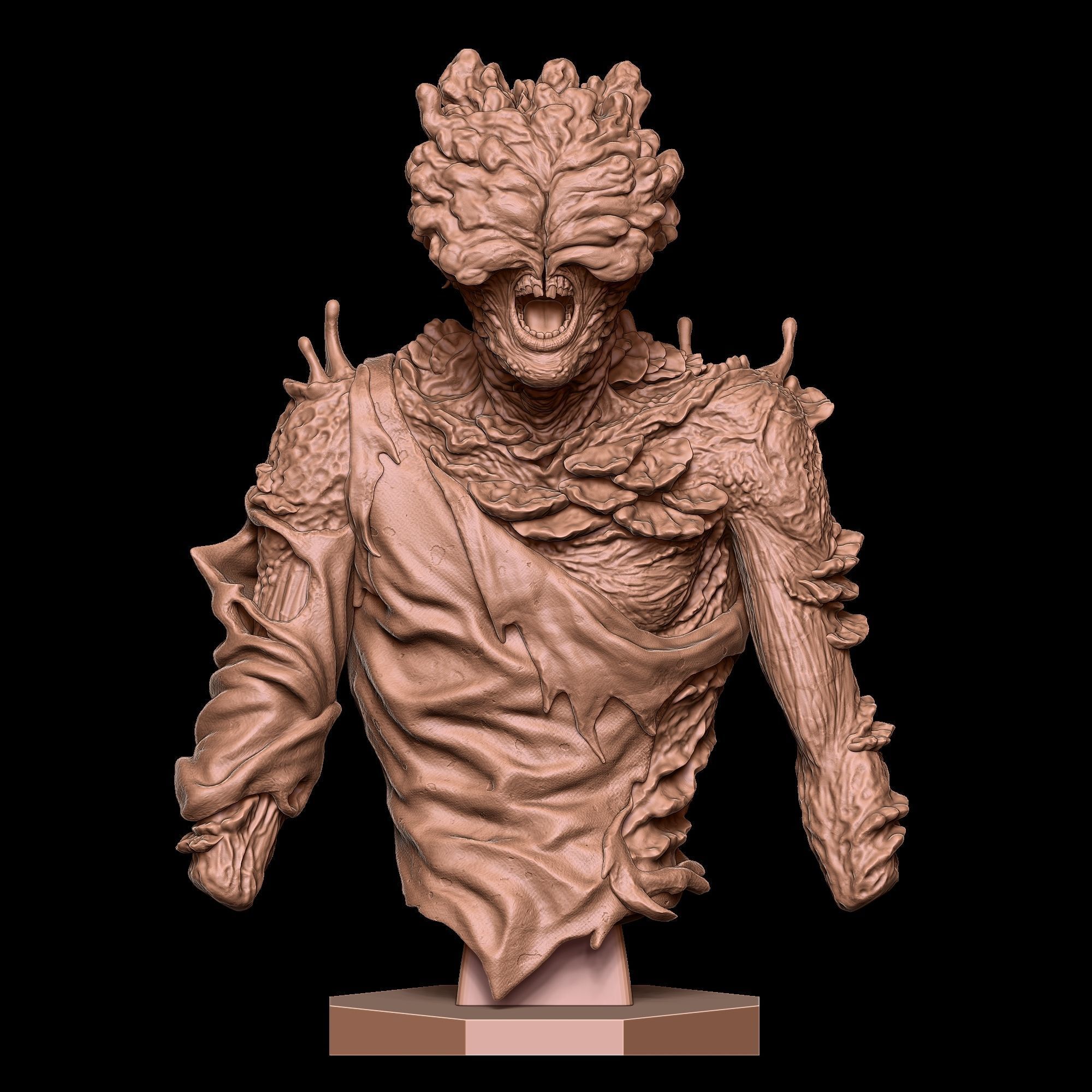 clicker the Last of Us fanart 3D model 3D printable | CGTrader