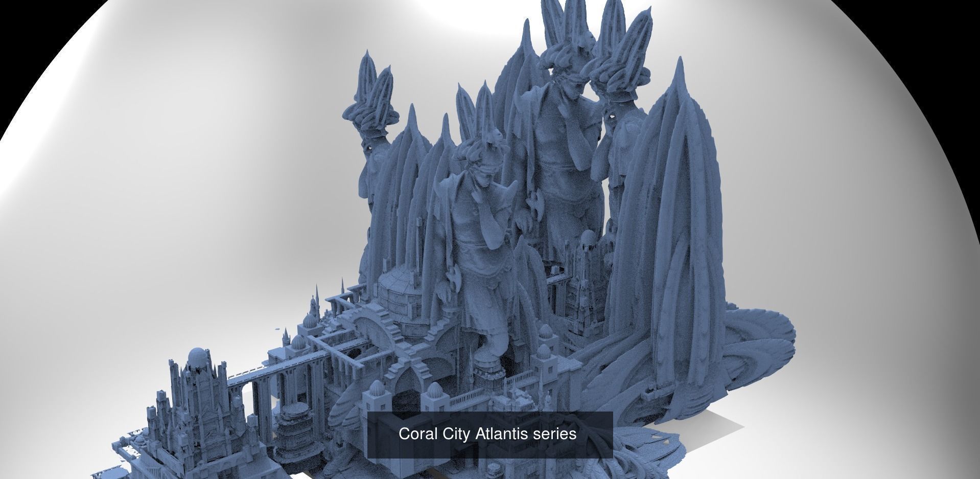 Atlantis Architecture collection 1 | CGTrader