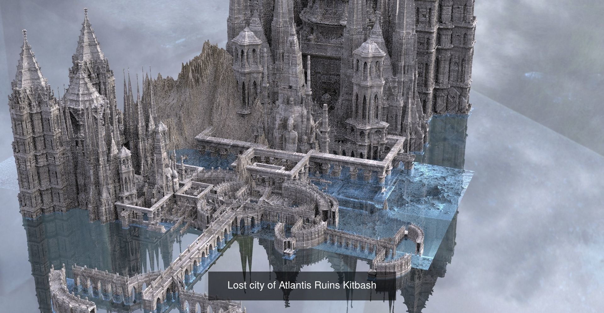 Atlantis Architecture collection 1 | CGTrader