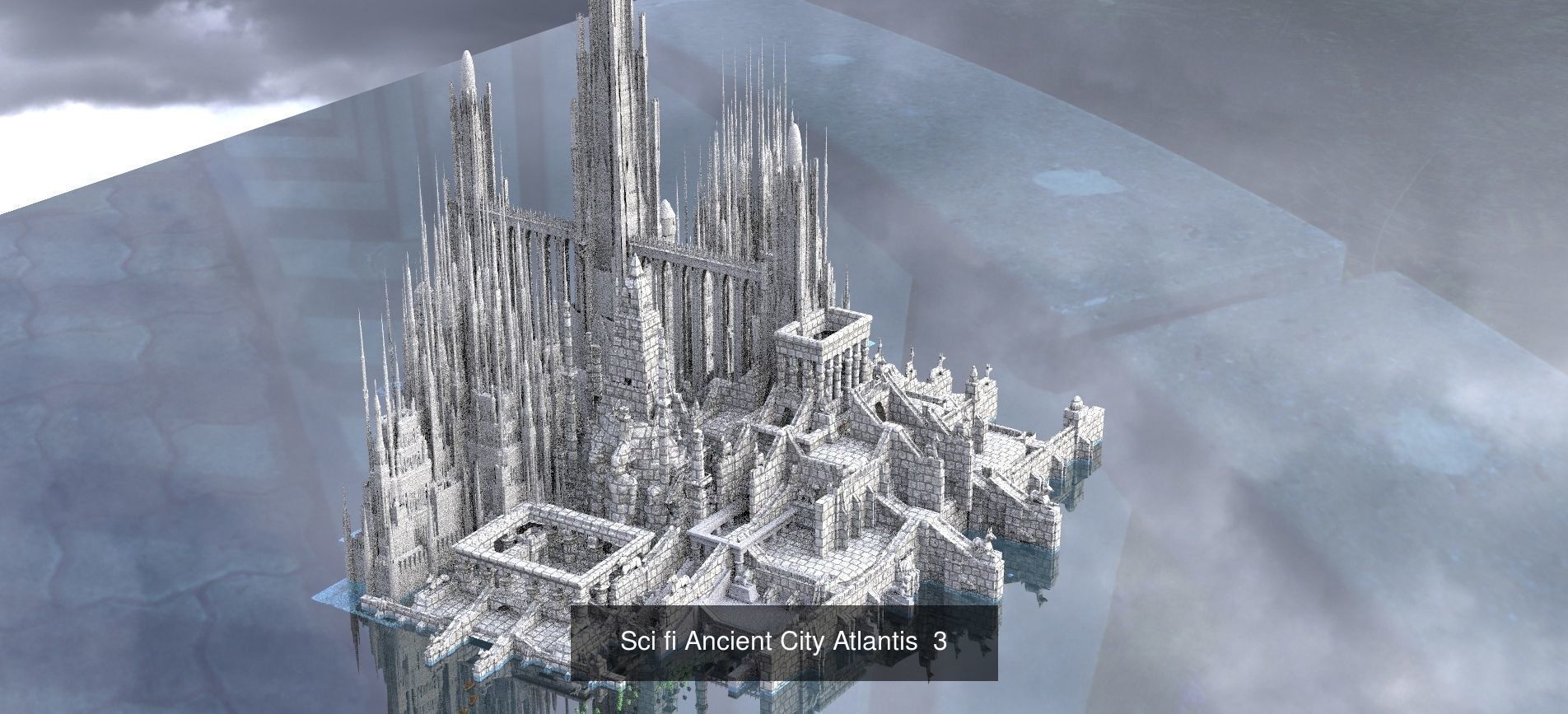 Atlantis Architecture collection 1 | CGTrader