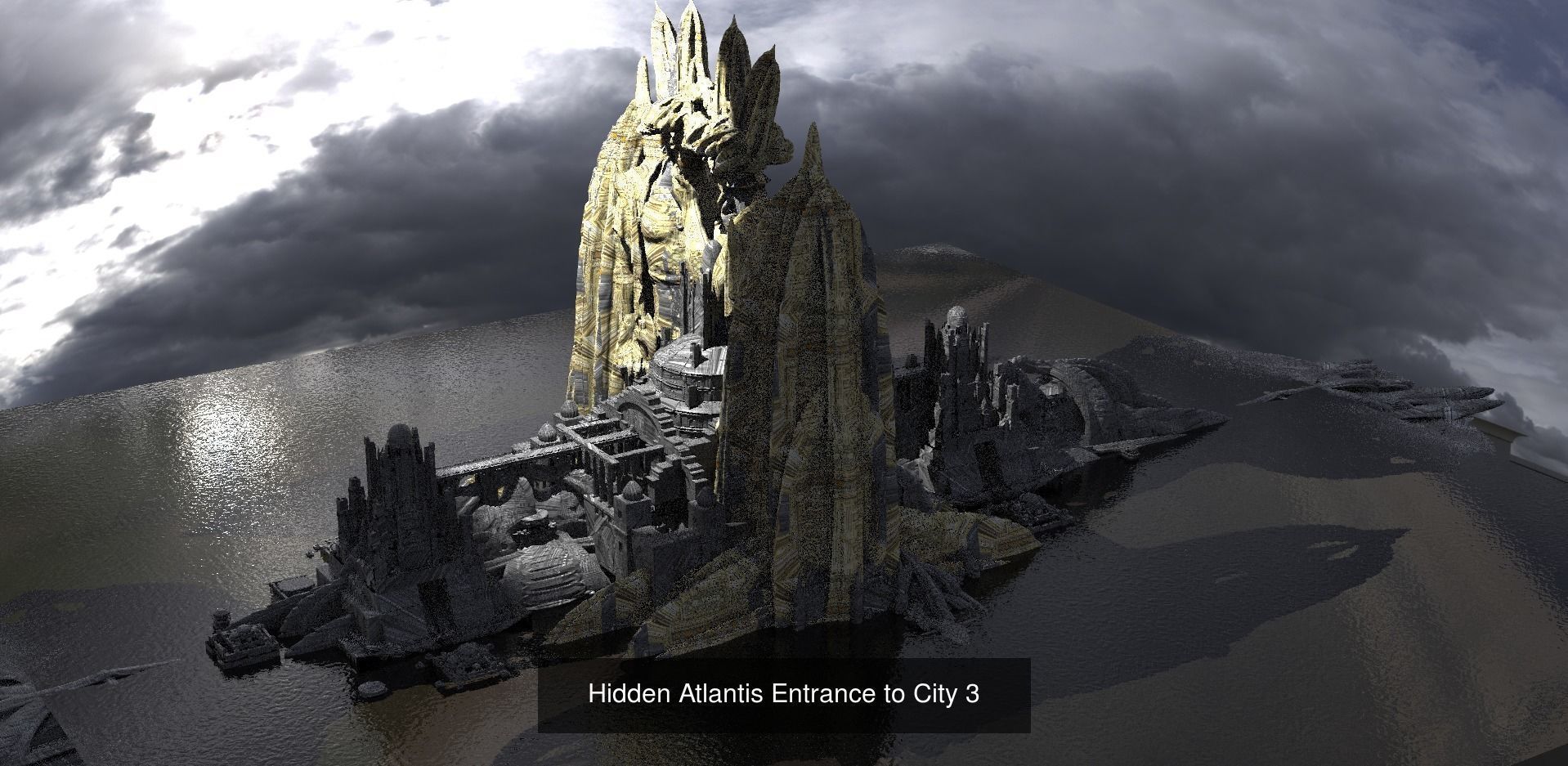 Atlantis Architecture collection 1 | CGTrader