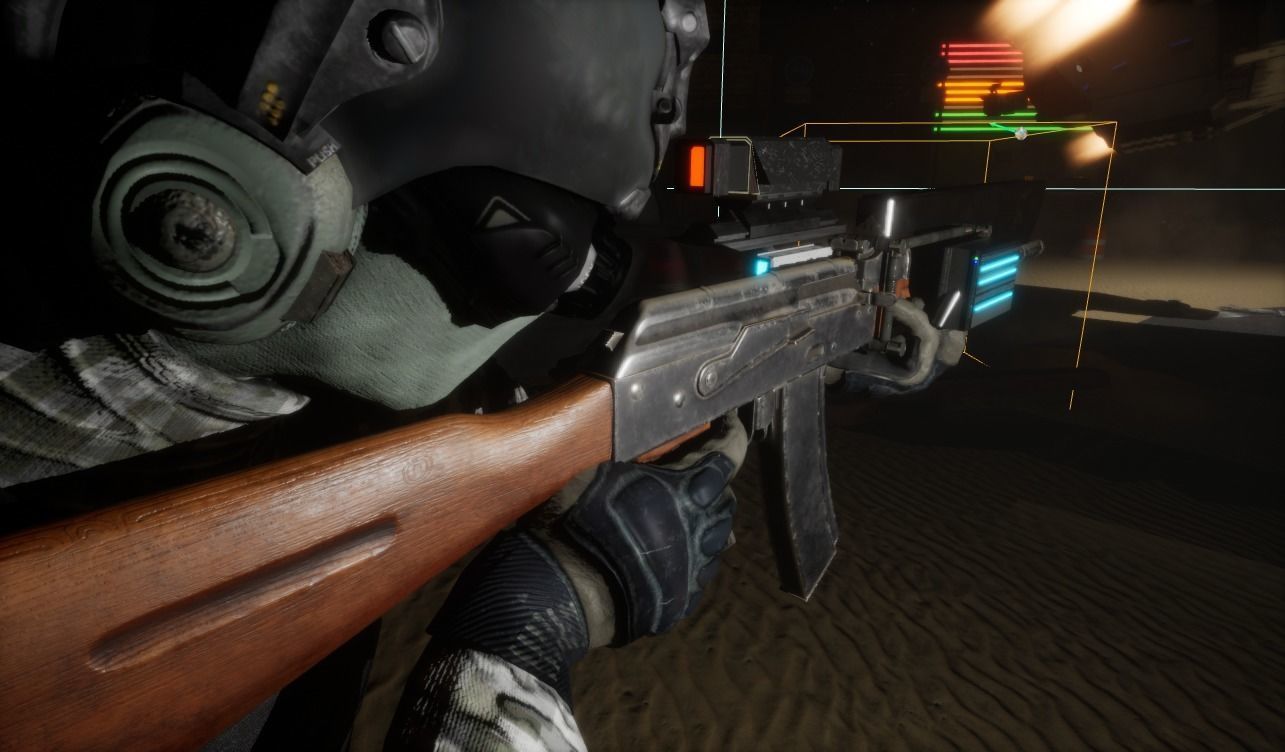 Tech AK47 free 3D model | CGTrader