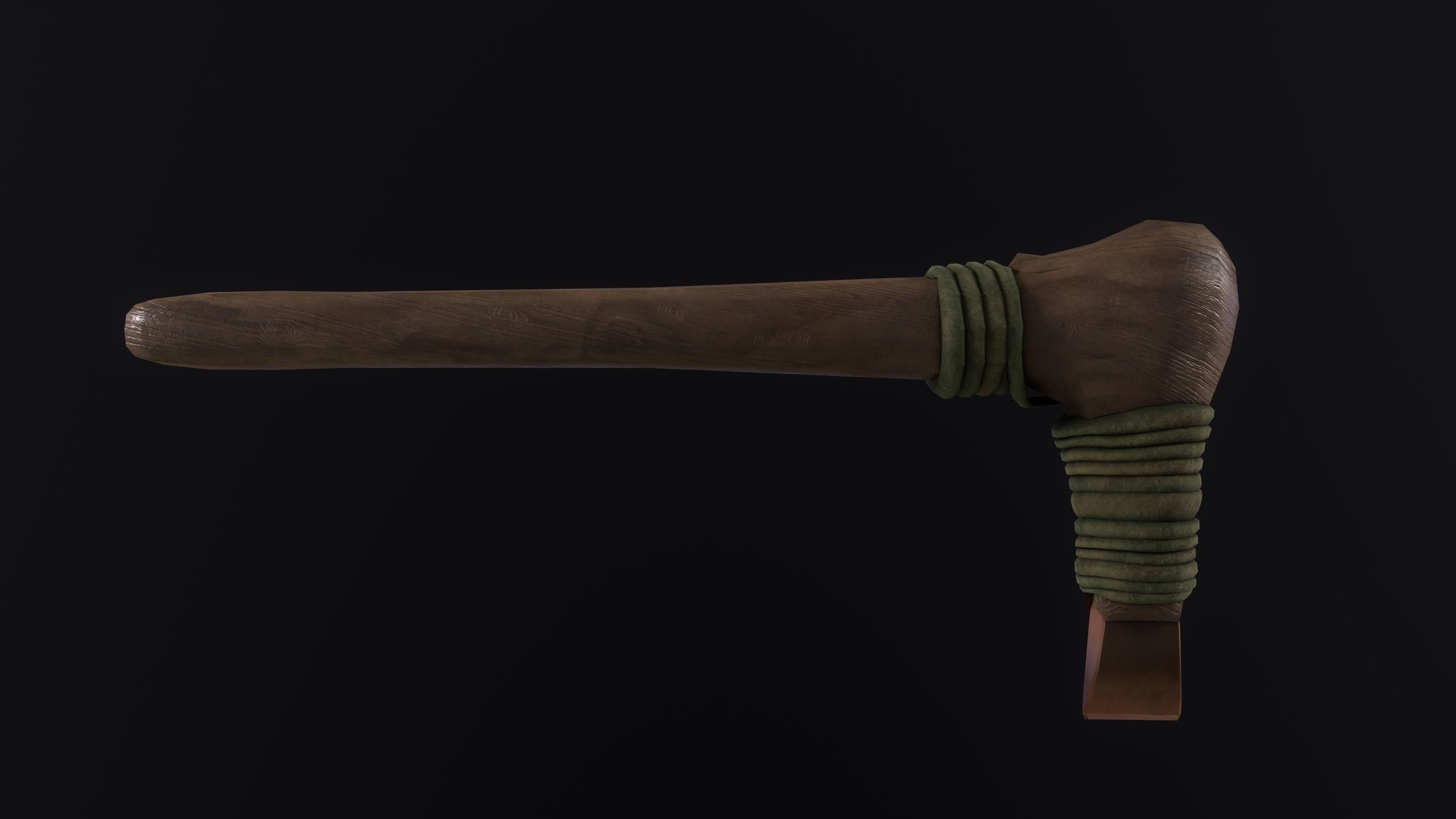 3D model Axe of Otzi - A Copper Age Tool VR / AR / low-poly | CGTrader