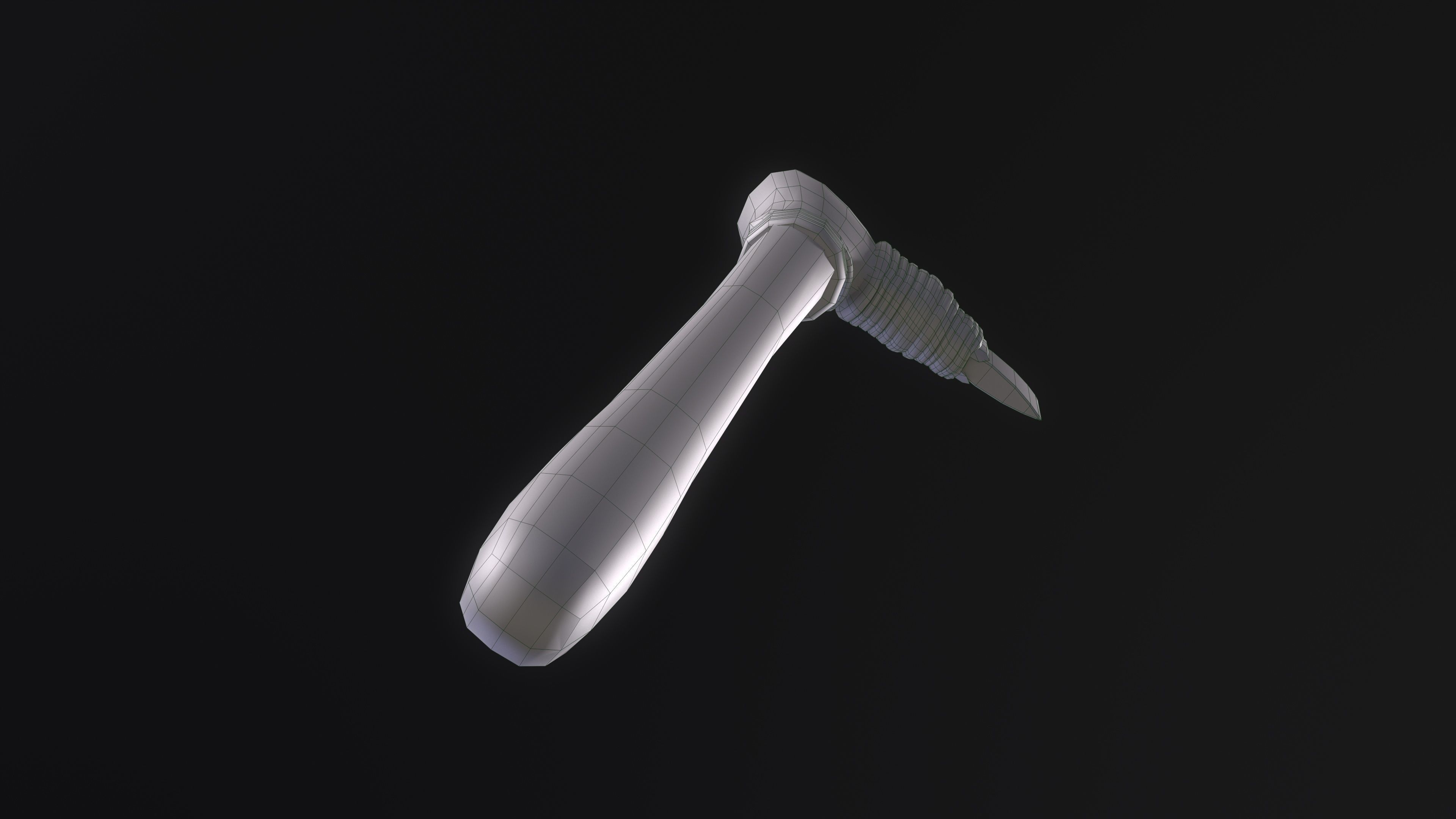 3D model Axe of Otzi - A Copper Age Tool VR / AR / low-poly | CGTrader