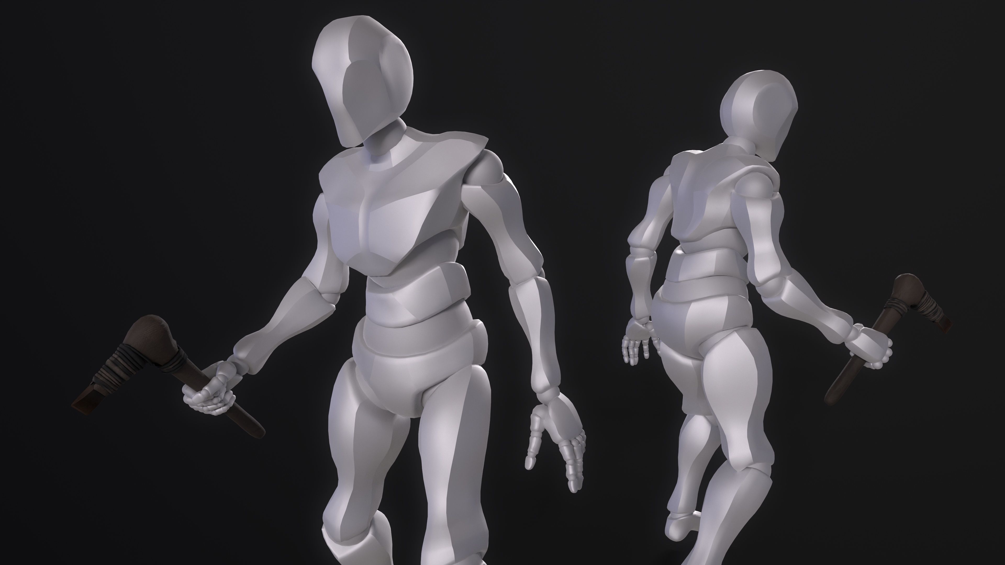 3D model Axe of Otzi - A Copper Age Tool VR / AR / low-poly | CGTrader