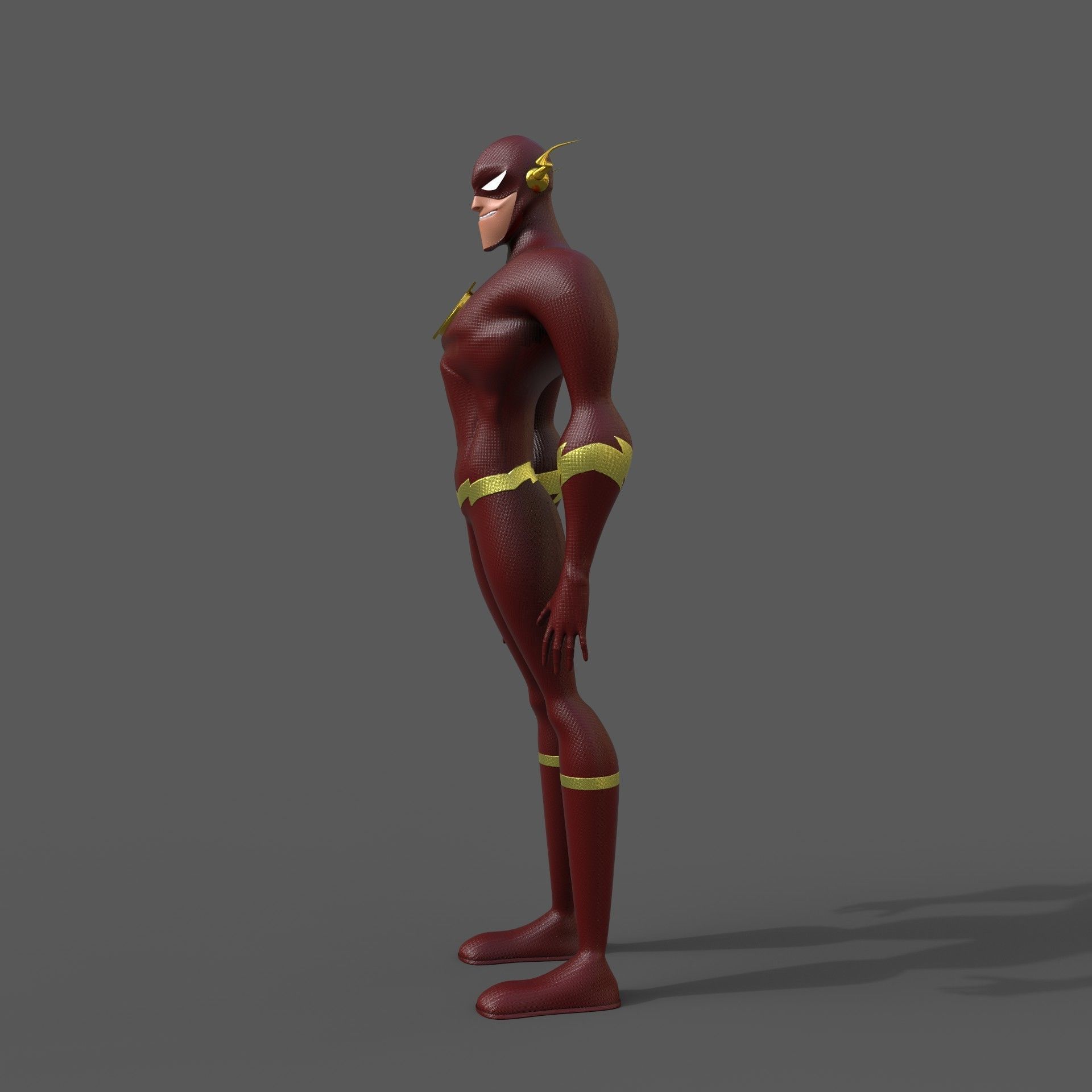 The Flash 3D model | CGTrader