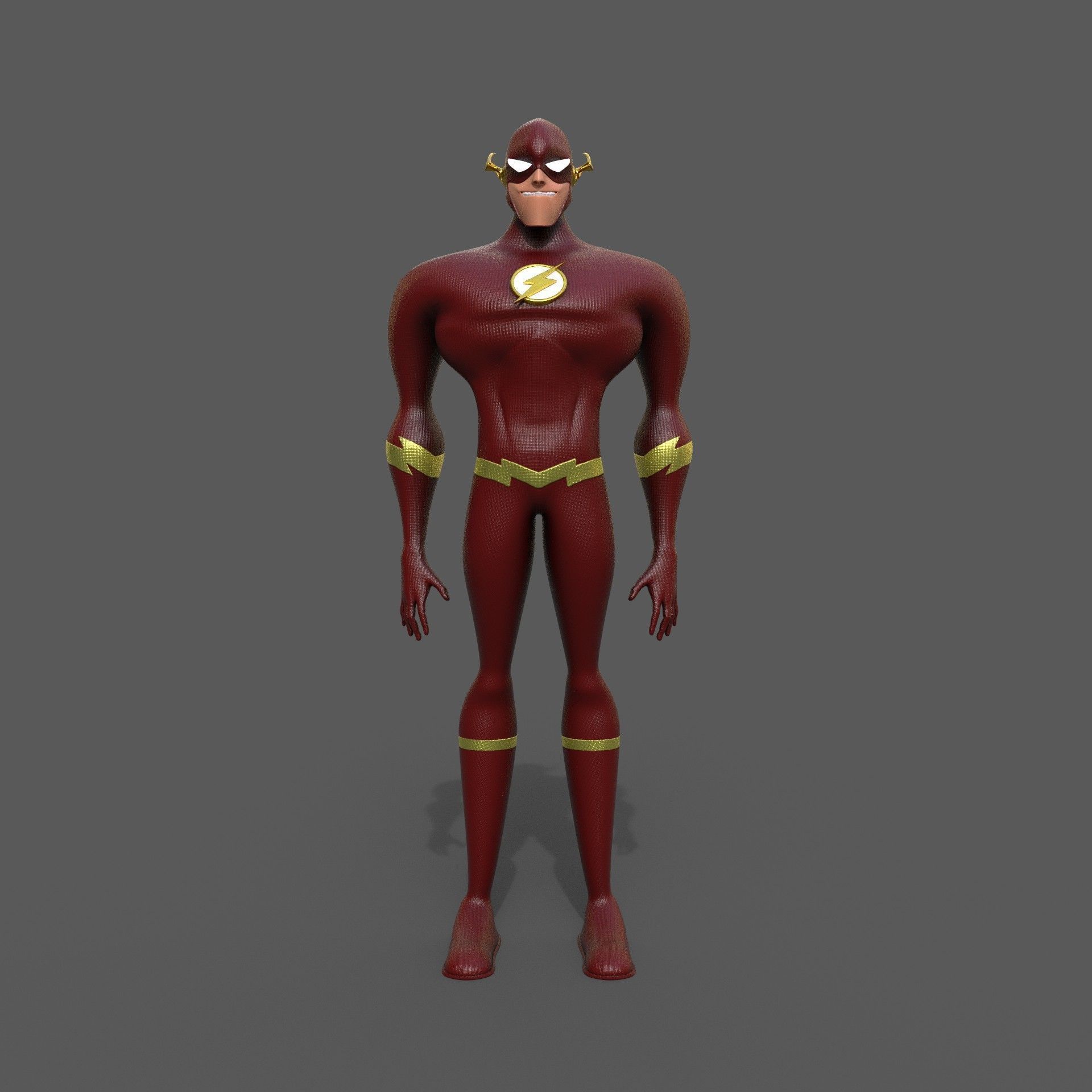 The Flash 3D model | CGTrader