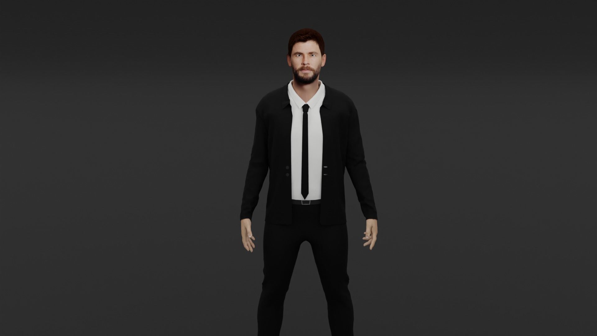3D model Chris Hemsworth VR / AR / low-poly | CGTrader