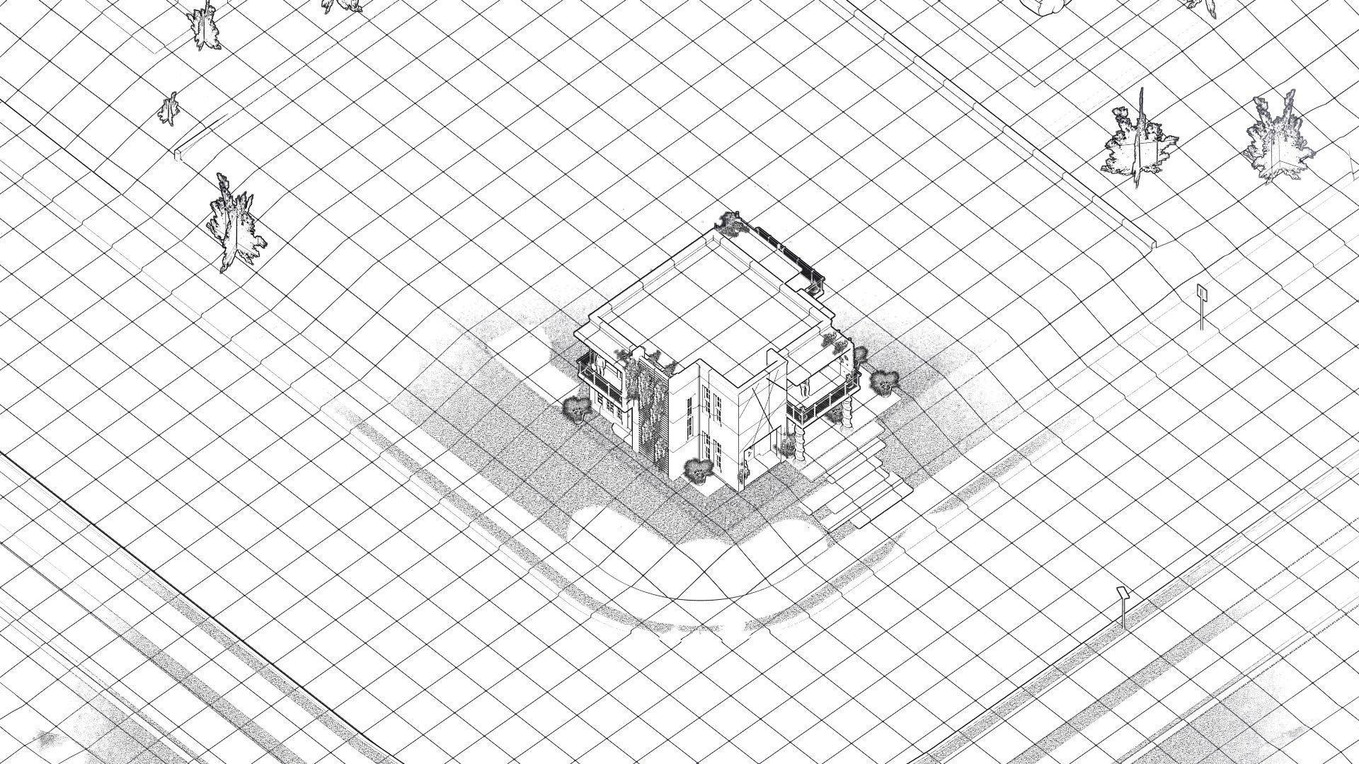 3D model 3 Bedroom House plan Model VR / AR / low-poly | CGTrader