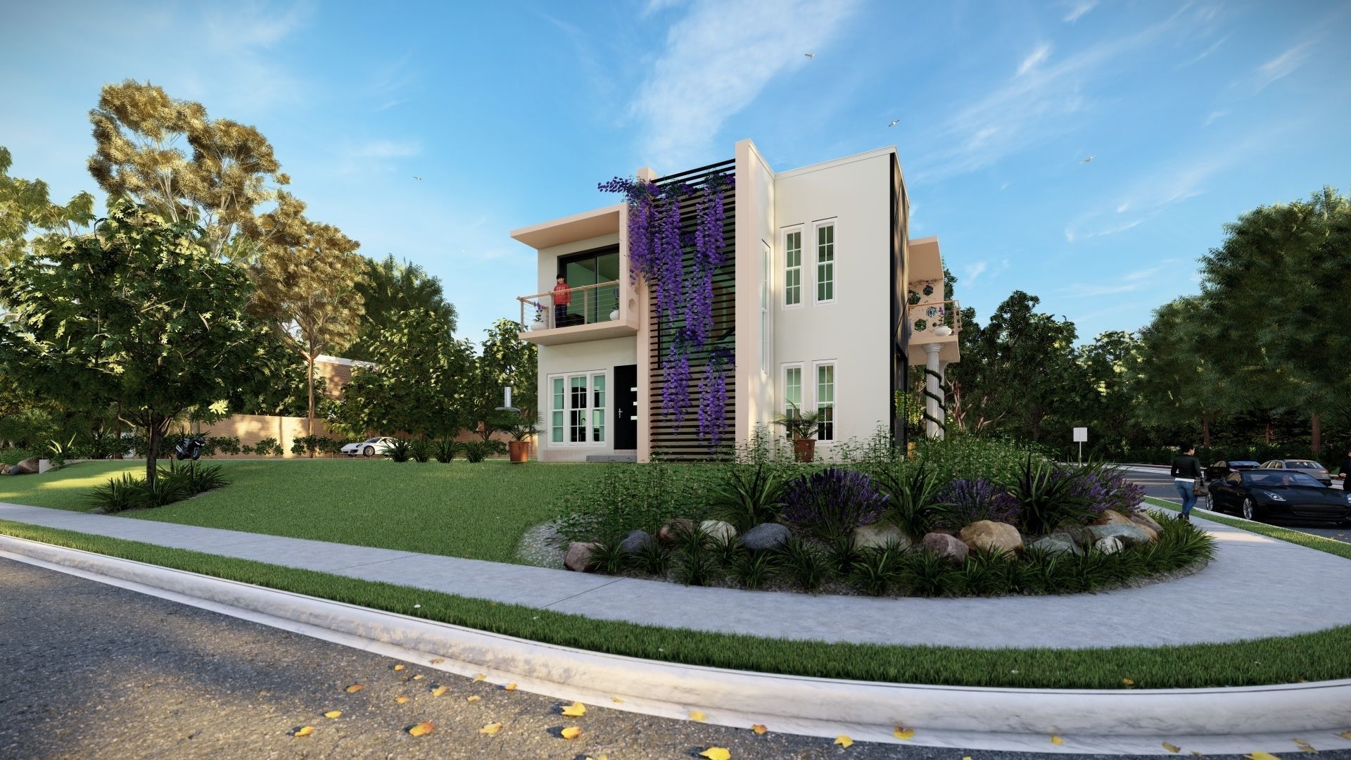 3D model 3 Bedroom House plan Model VR / AR / low-poly | CGTrader