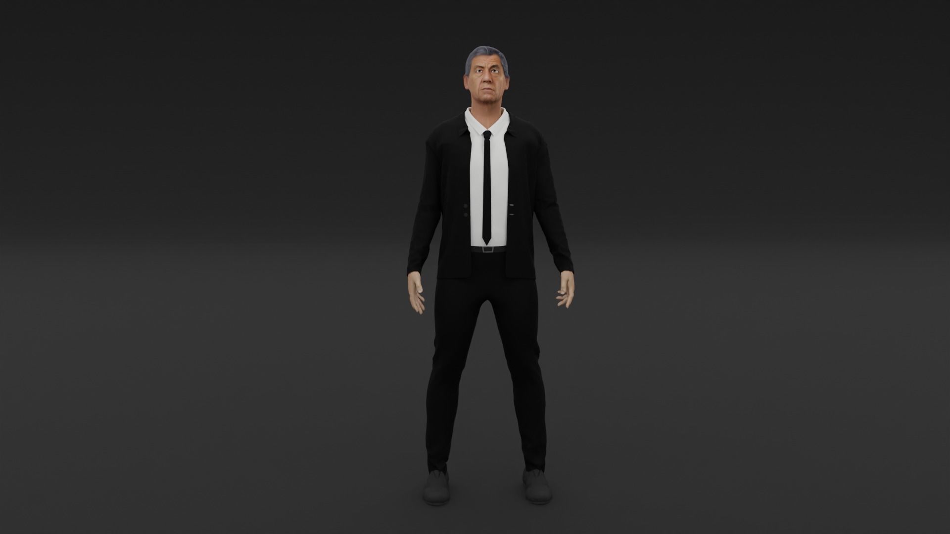 3D model Ian McKellen VR / AR / low-poly | CGTrader