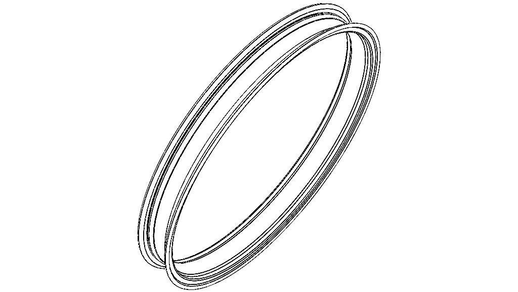 Aluminum Alloy Motorcycle Rims Shape Design Set W-O Spoke Holes 3D ...