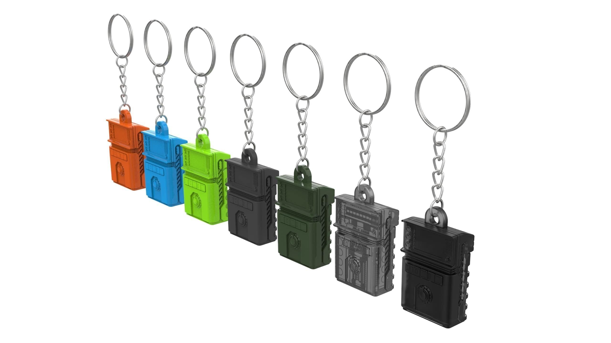 Keychain - Tricoder - Star Trek Discovery - Printable - STL 3D model 3D ...