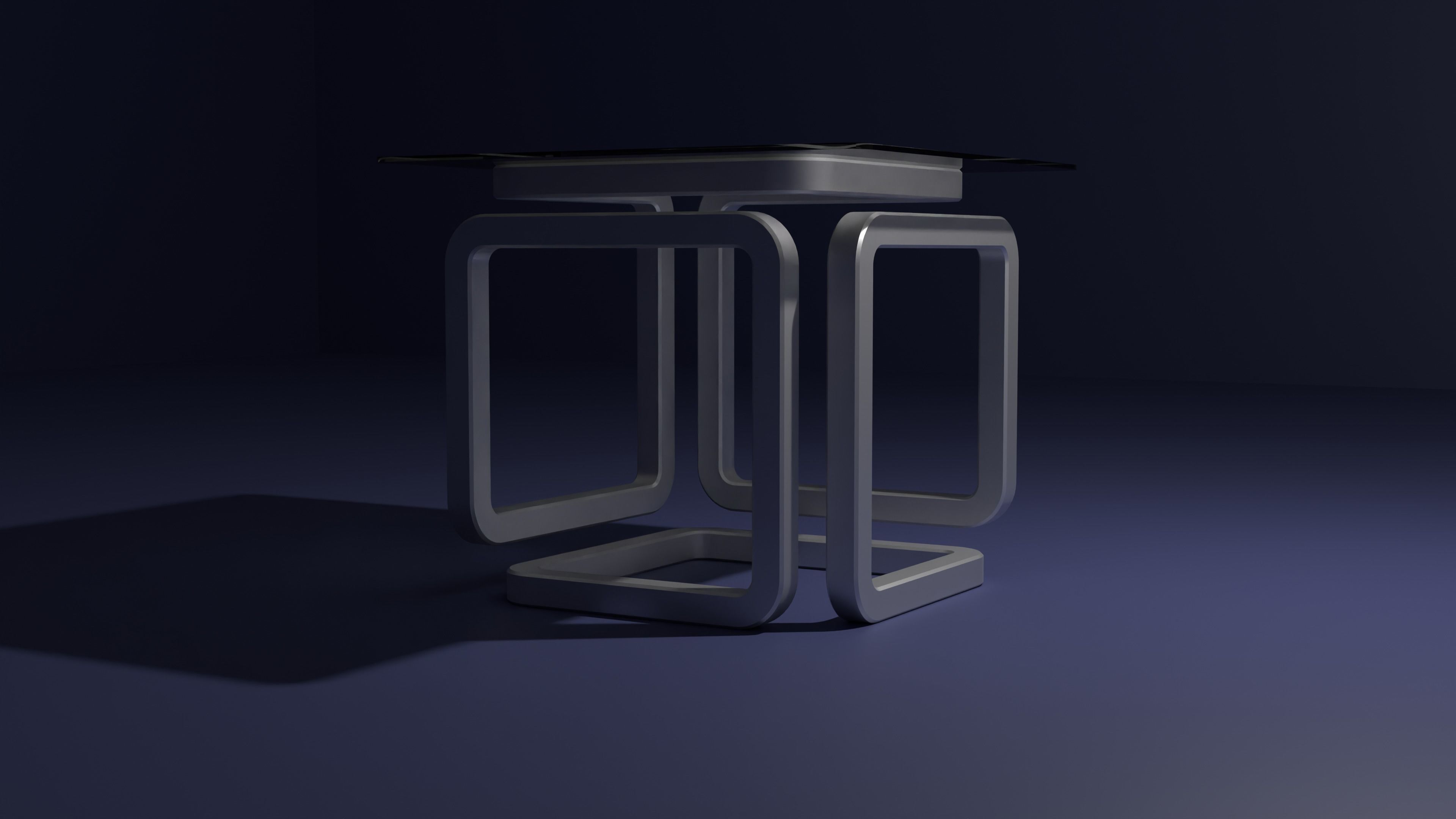 SST Modern Living Room Table 3D model | CGTrader