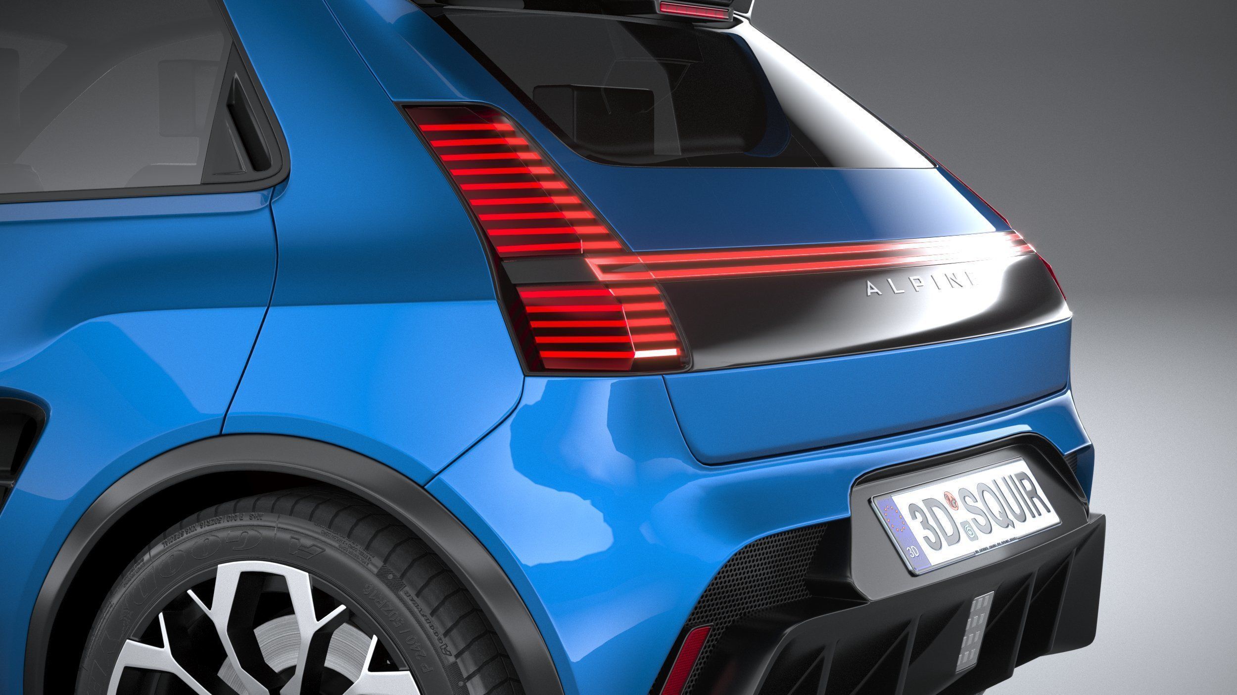 Renault Alpine R5 2025 3D model | CGTrader
