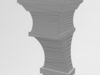 Curved core mission corbel bracket 3D model 3D printable | CGTrader