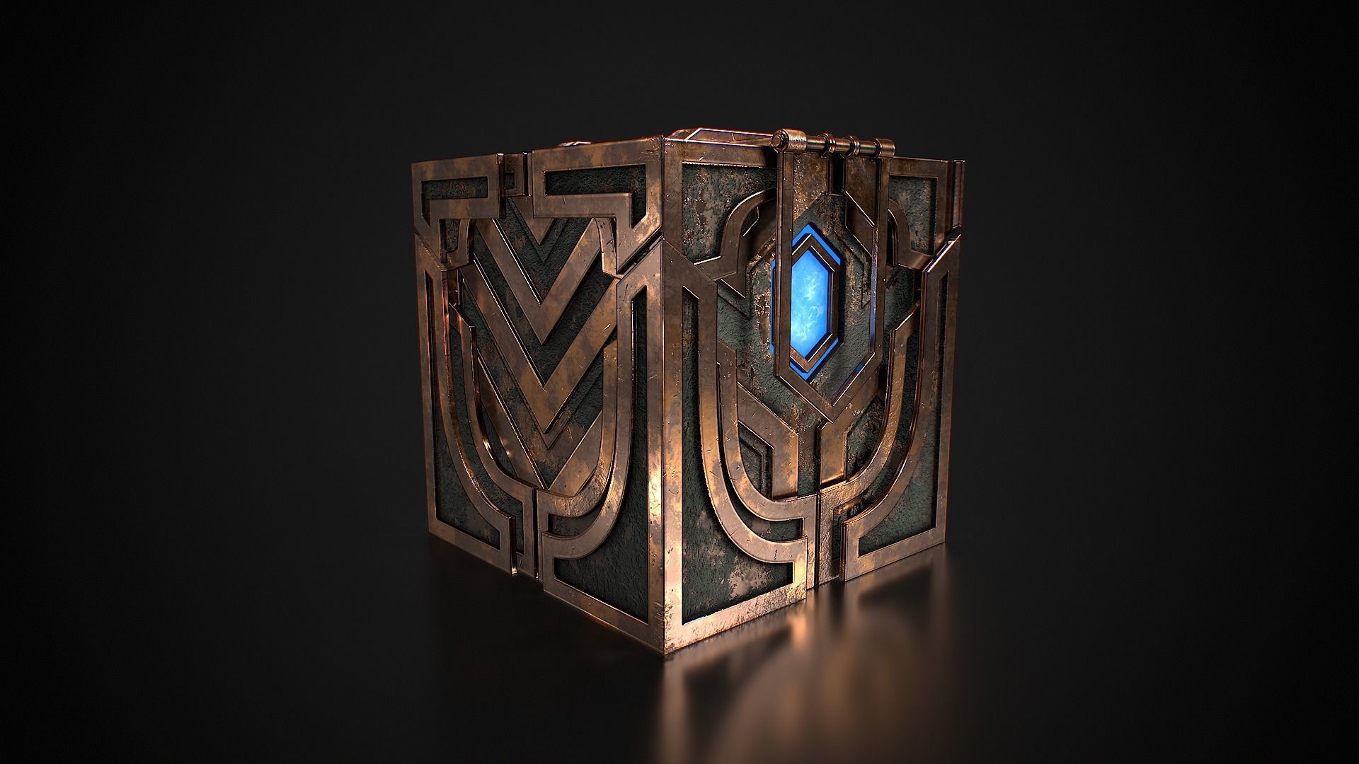 3D model Hextech Crafting Box VR / AR / low-poly | CGTrader