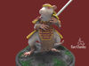 Samurai Rat 3D model 3D printable | CGTrader