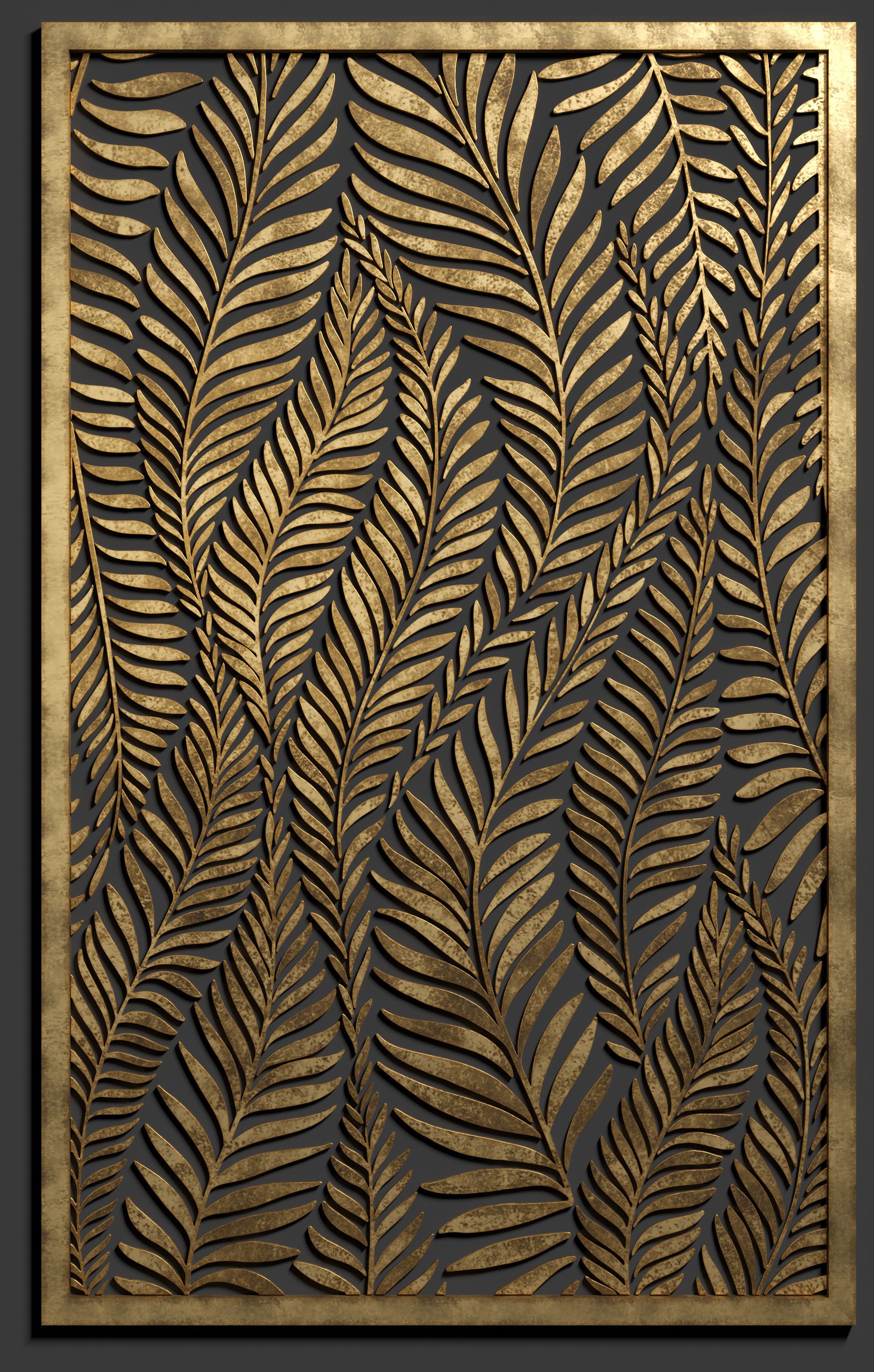 Decorative Panel 3D model | CGTrader