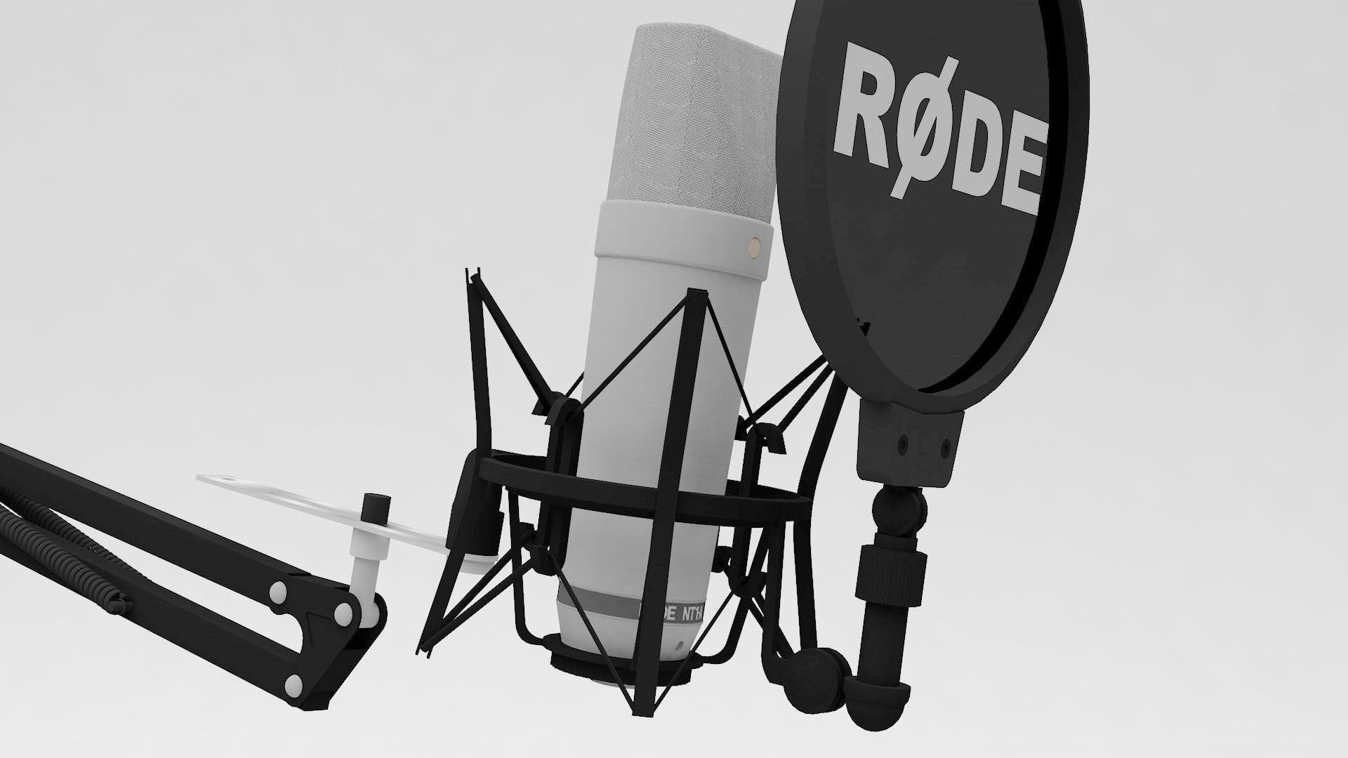 Rode Microphone 3D model | CGTrader